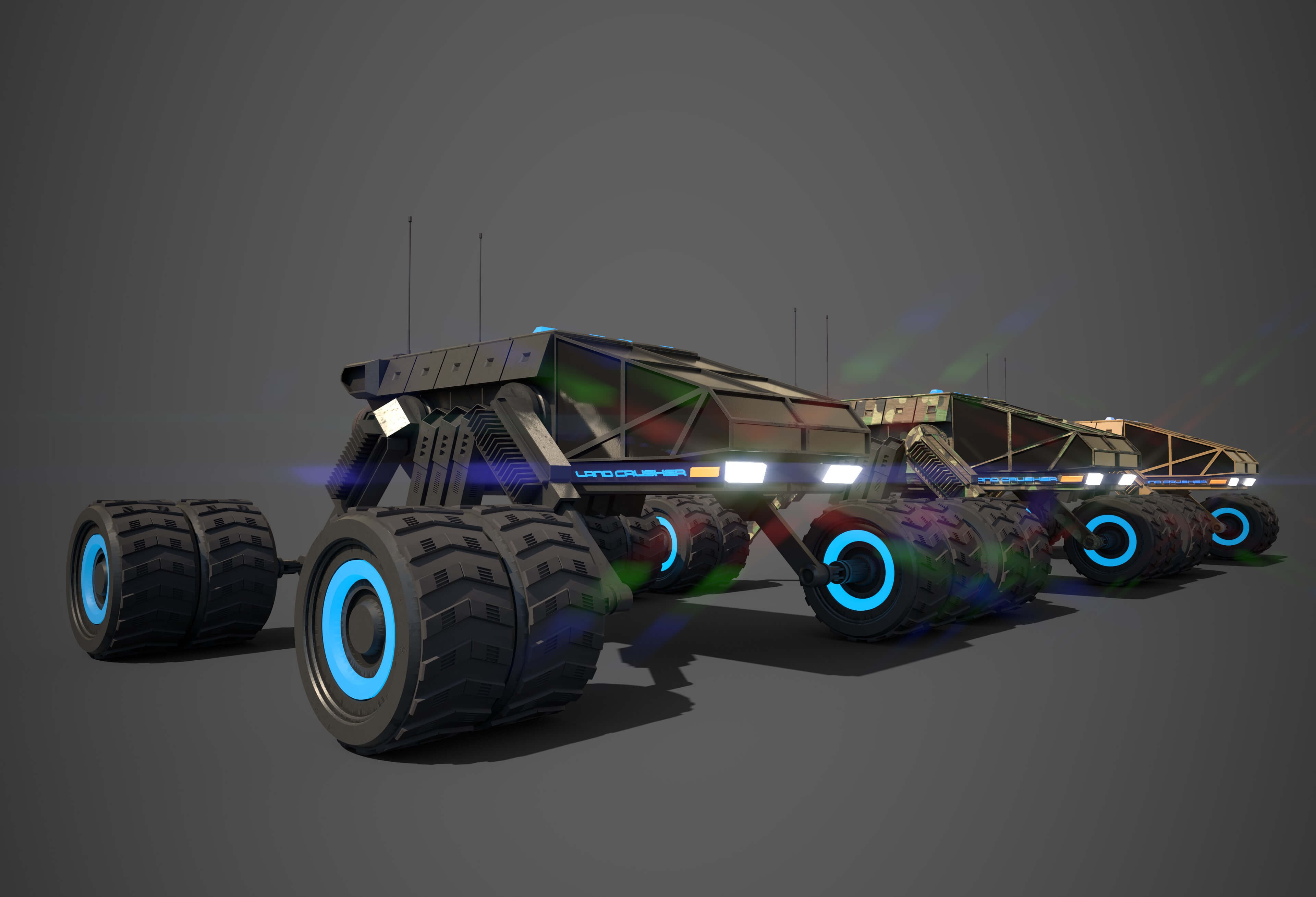 Rover One Modular - 3D Model by ApuArt