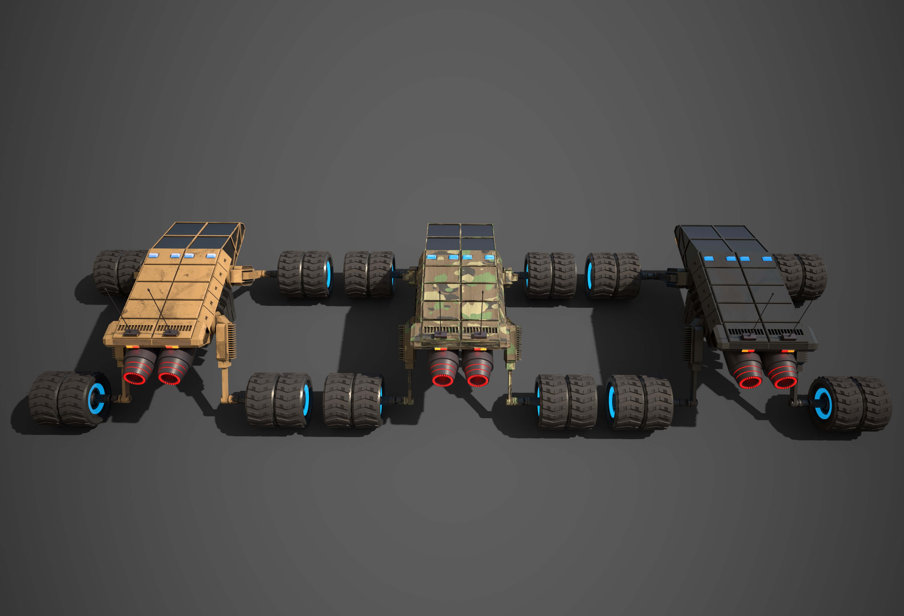 Rover One Modular - 3D Model by ApuArt