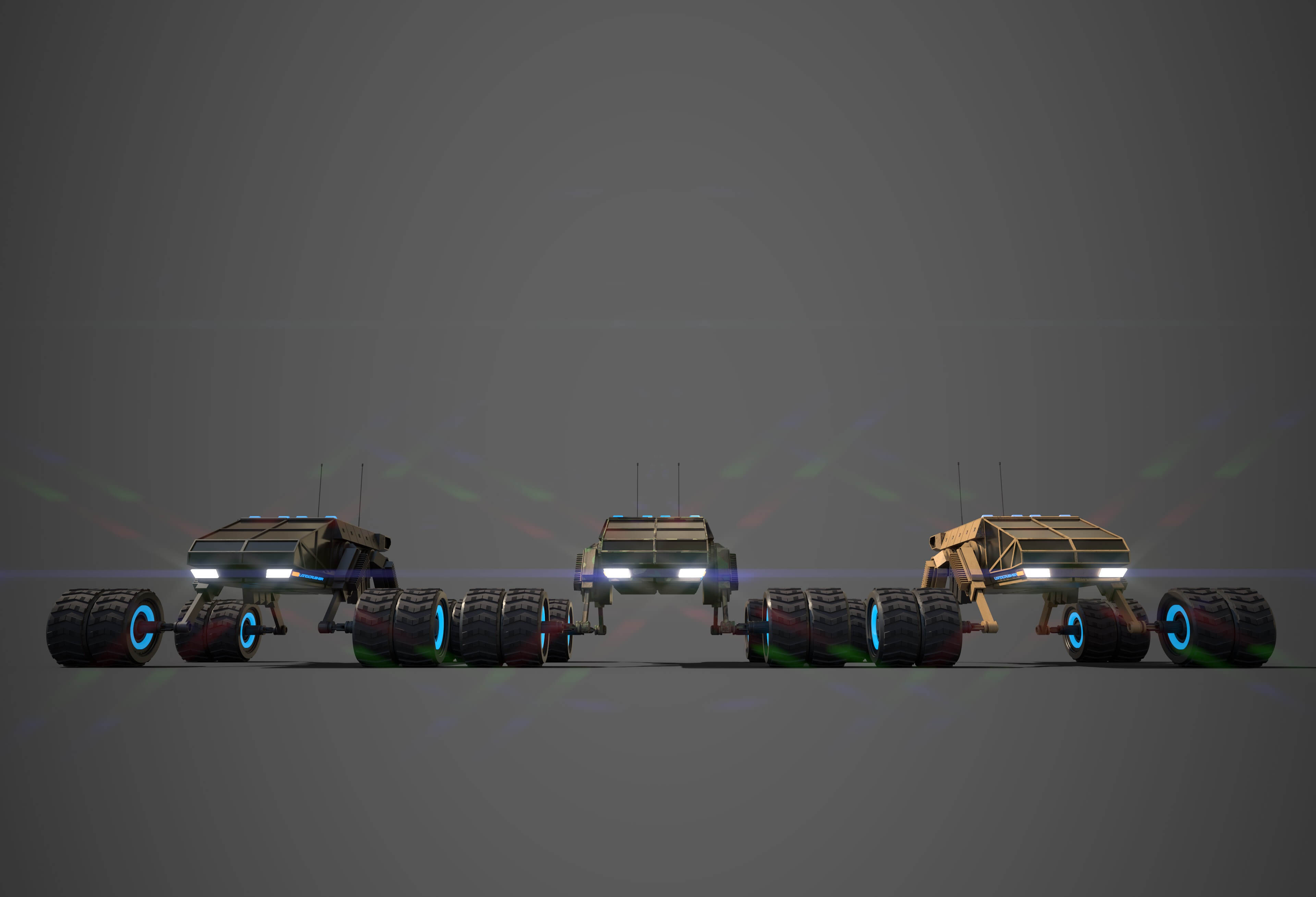 Rover One Modular - 3D Model by ApuArt