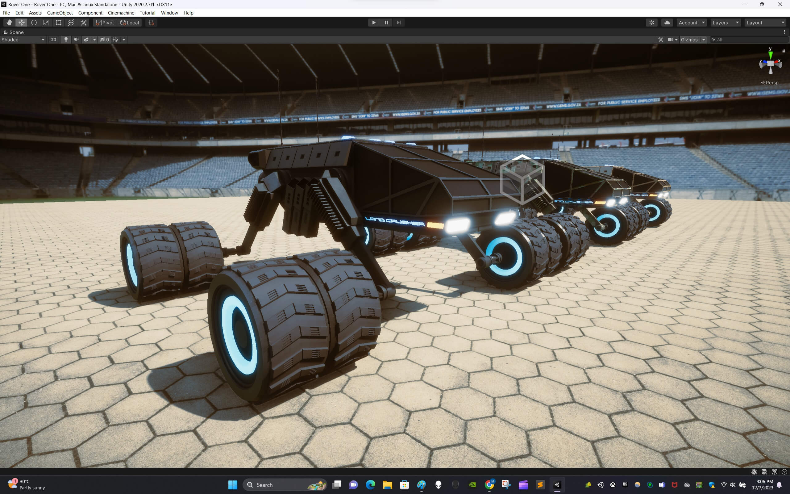 Rover One Modular - 3D Model by ApuArt