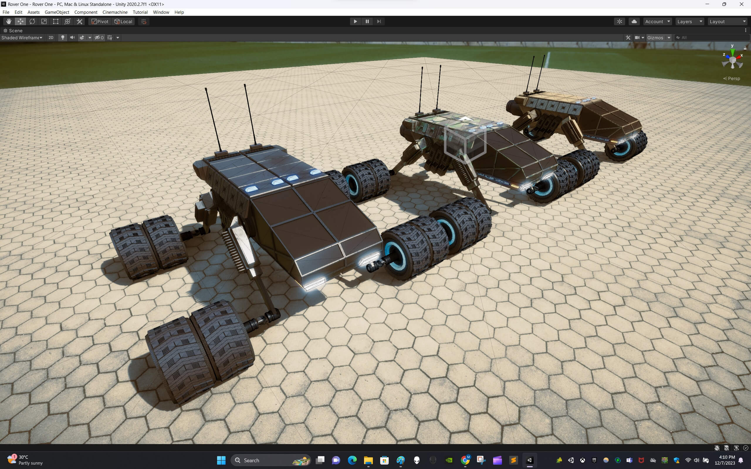 Rover One Modular - 3D Model by ApuArt