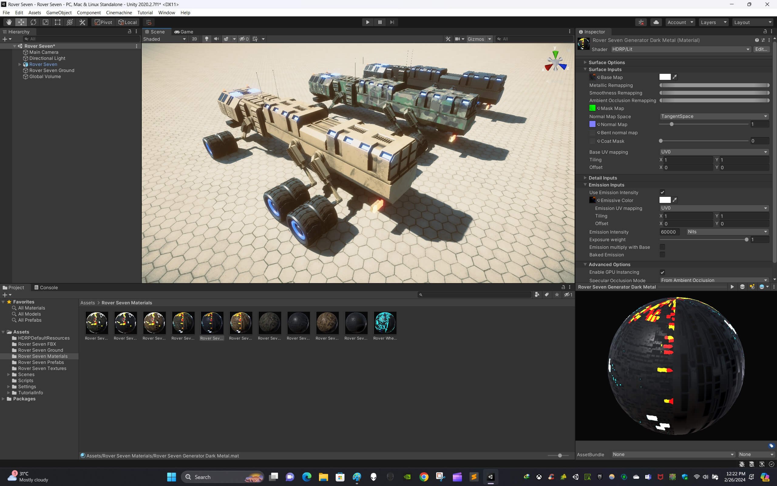 Rover Seven Modular - 3D Model by ApuArt