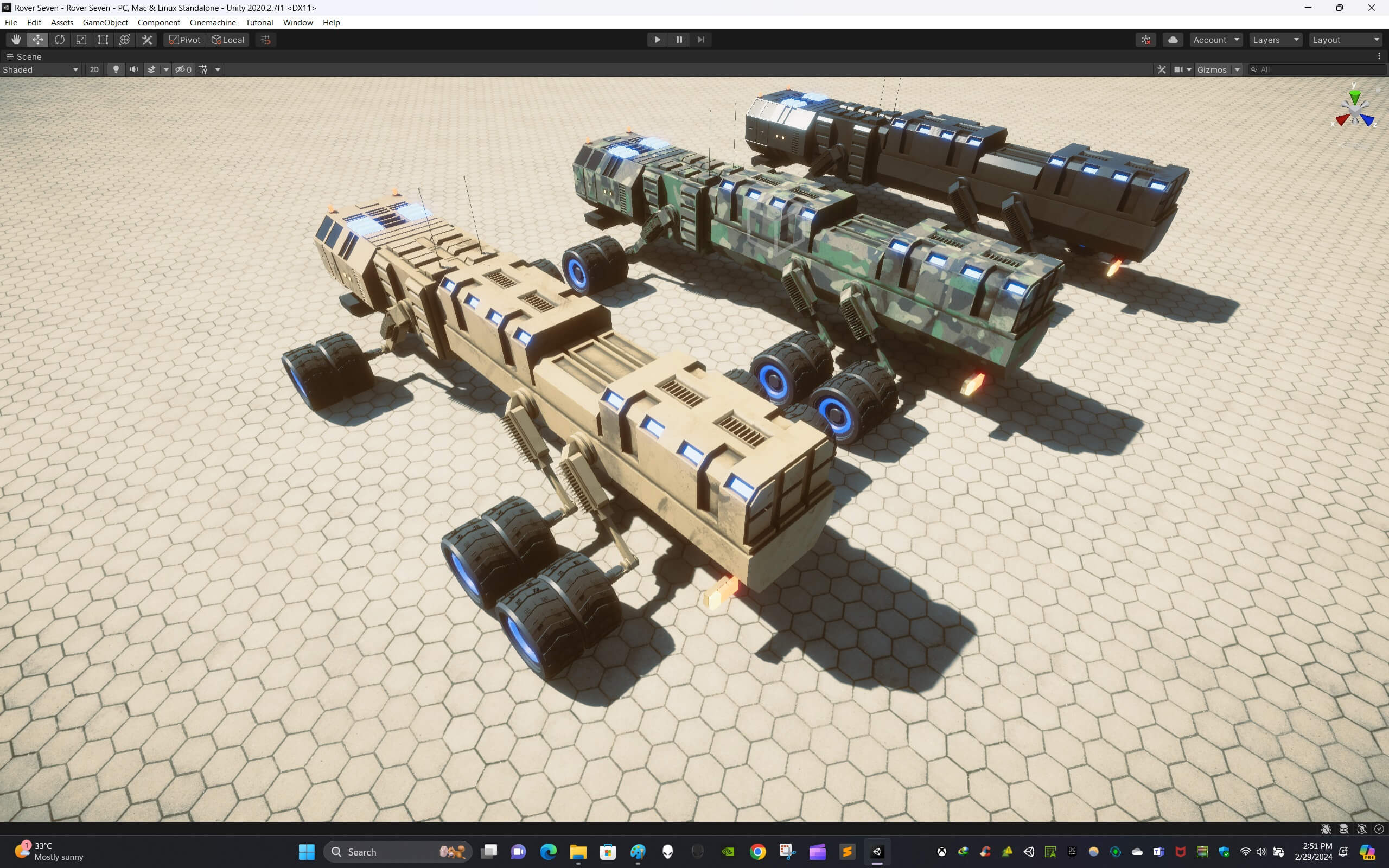Rover Seven Modular - 3D Model by ApuArt