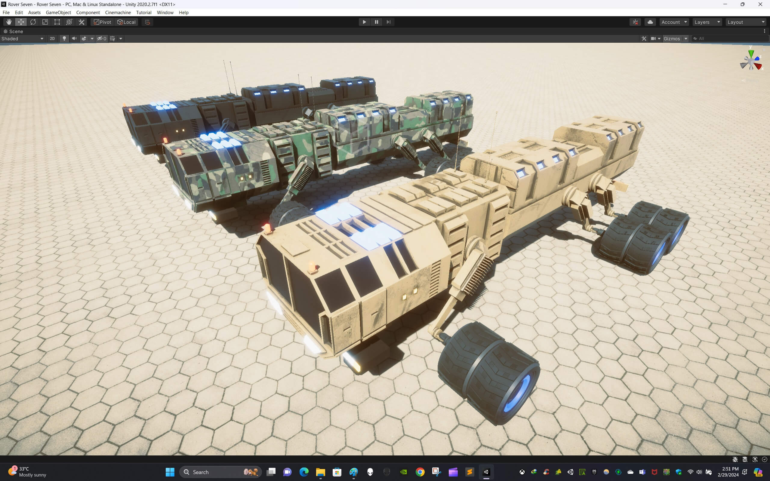 Rover Seven Modular - 3D Model by ApuArt