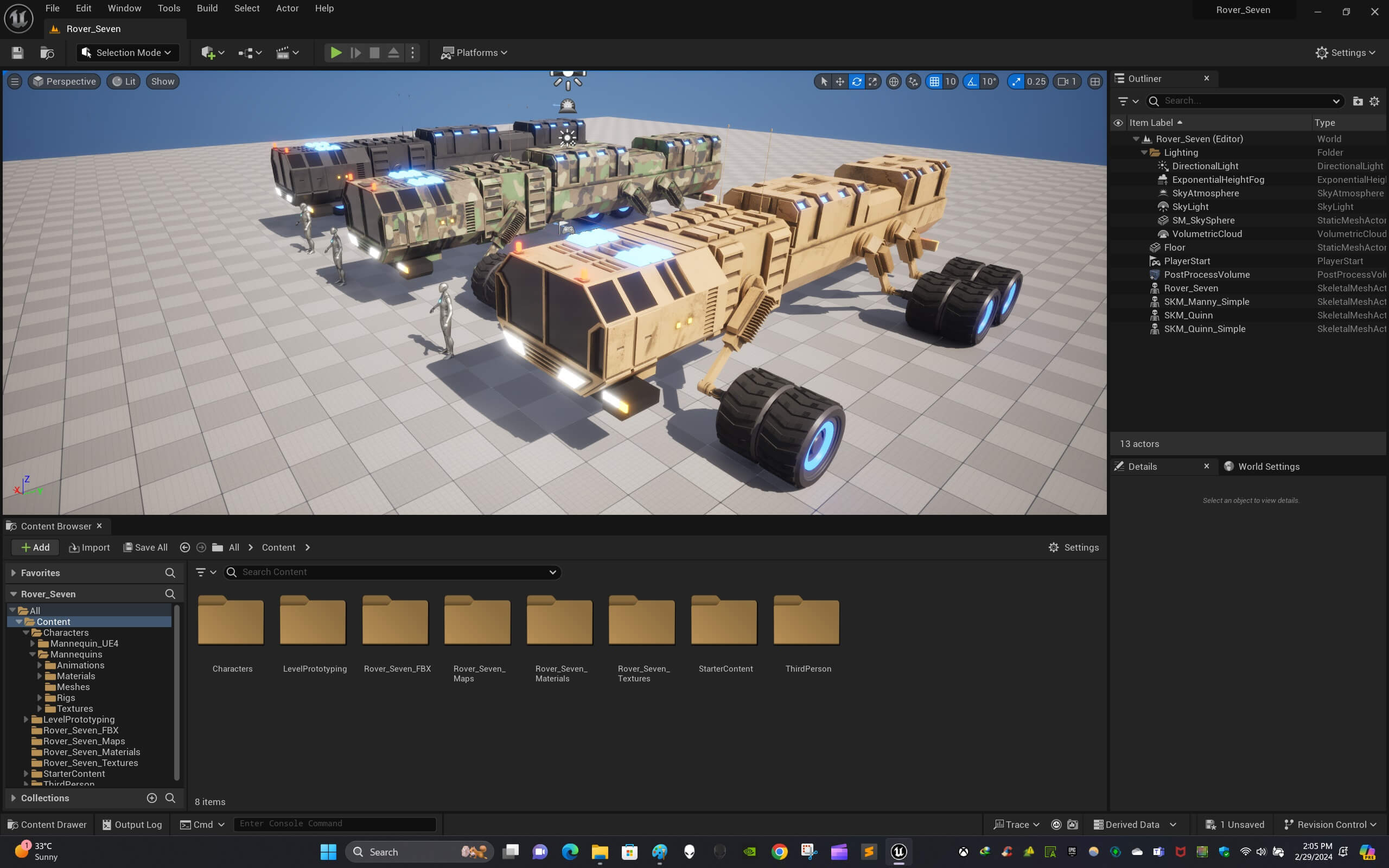 Rover Seven Modular - 3D Model by ApuArt