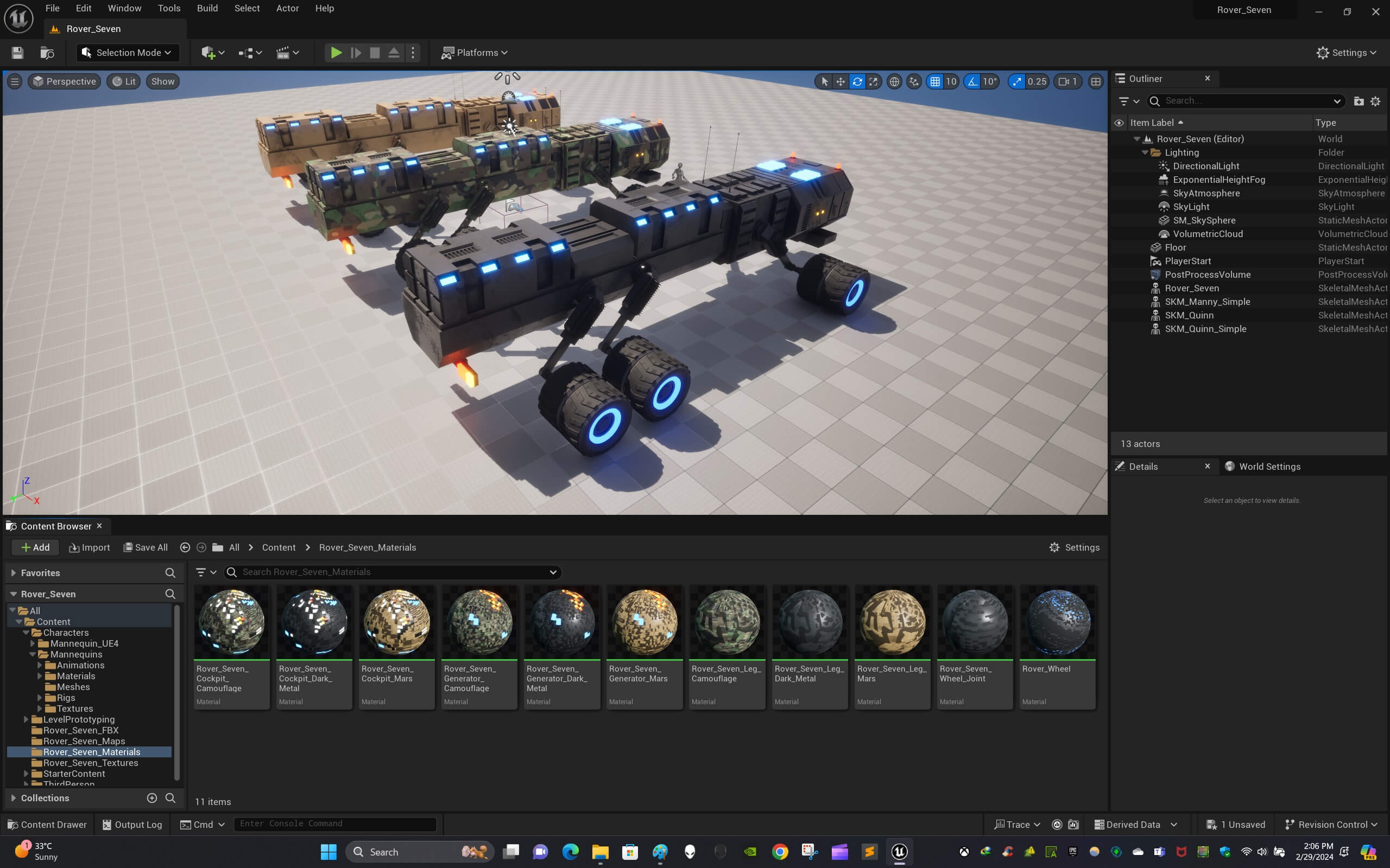 Rover Seven Modular - 3D Model by ApuArt