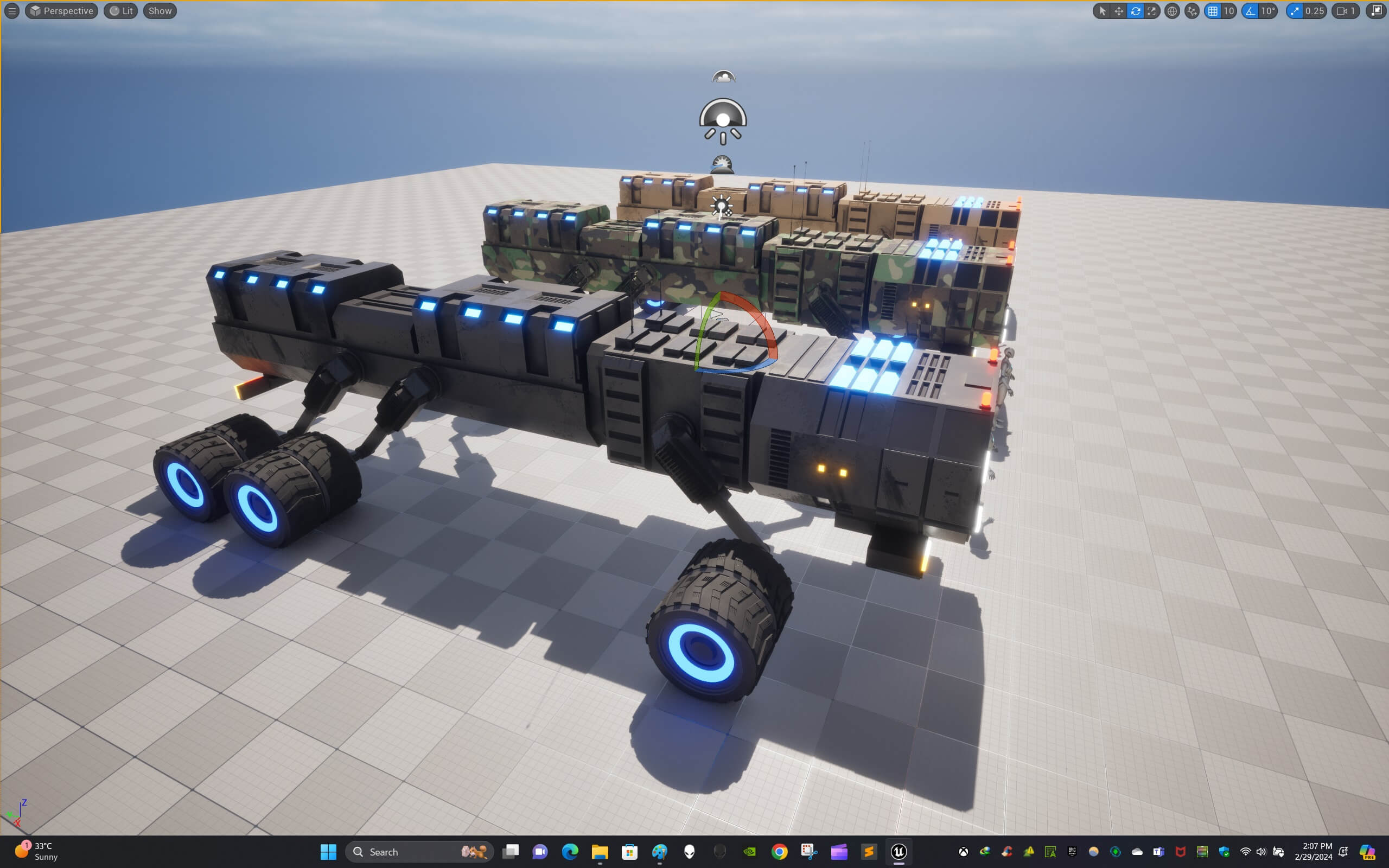 Rover Seven Modular - 3D Model by ApuArt