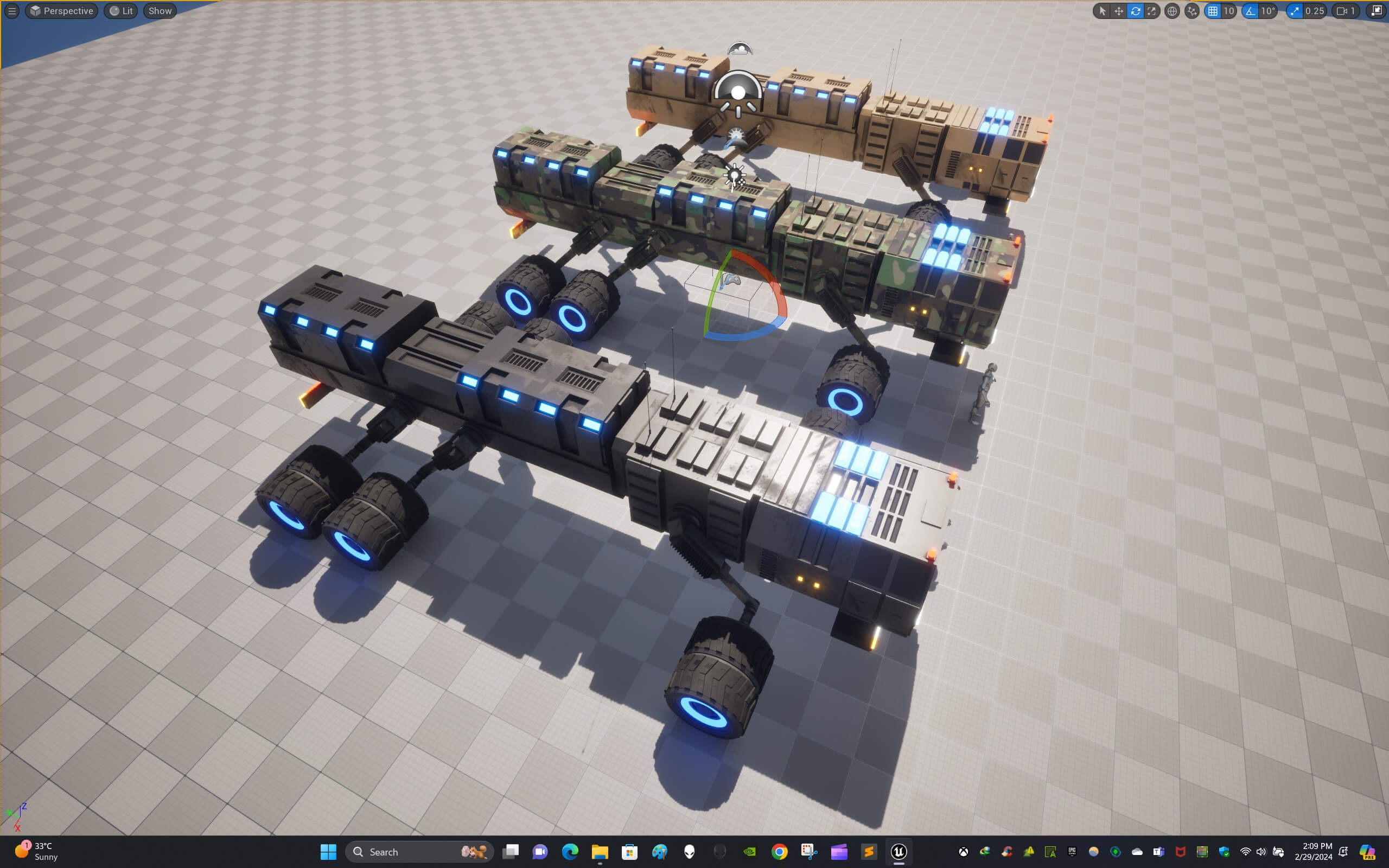 Rover Seven Modular - 3D Model by ApuArt