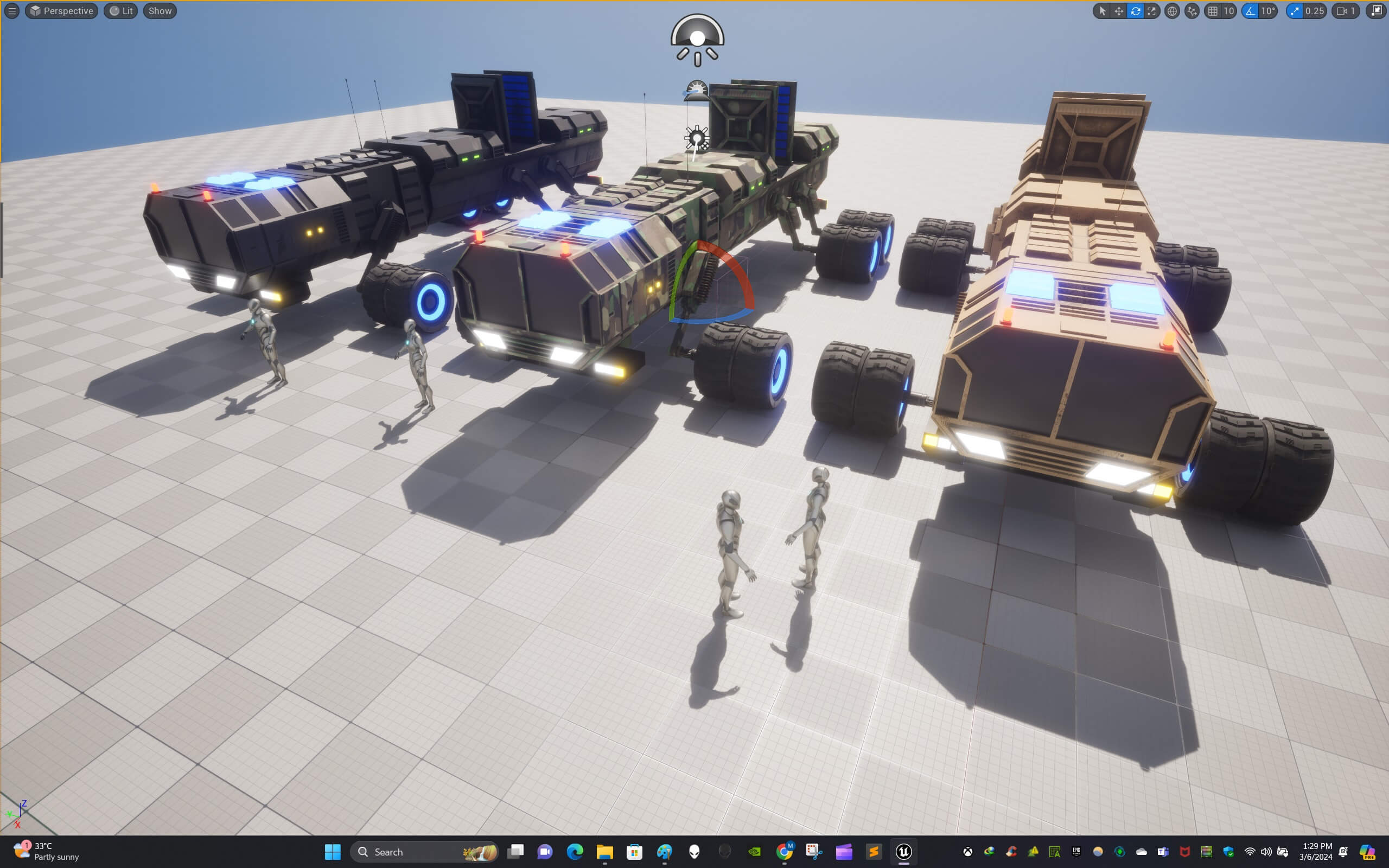 Rover Ten Modular - 3D Model by ApuArt