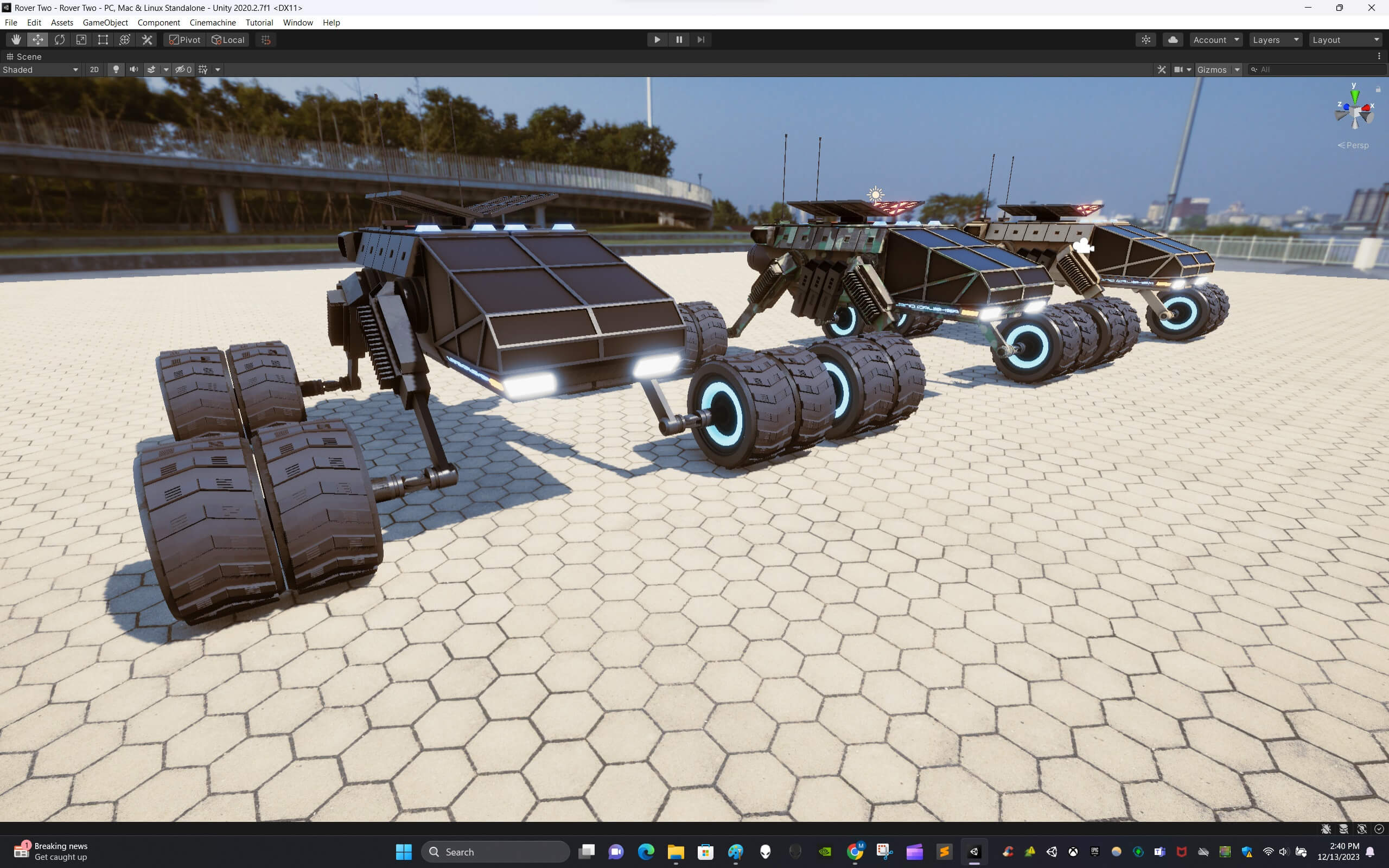 Rover Two Modular - 3D Model by ApuArt