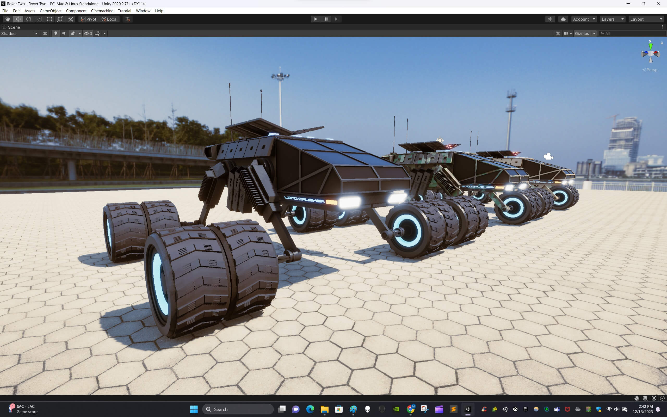 Rover Two Modular - 3D Model by ApuArt