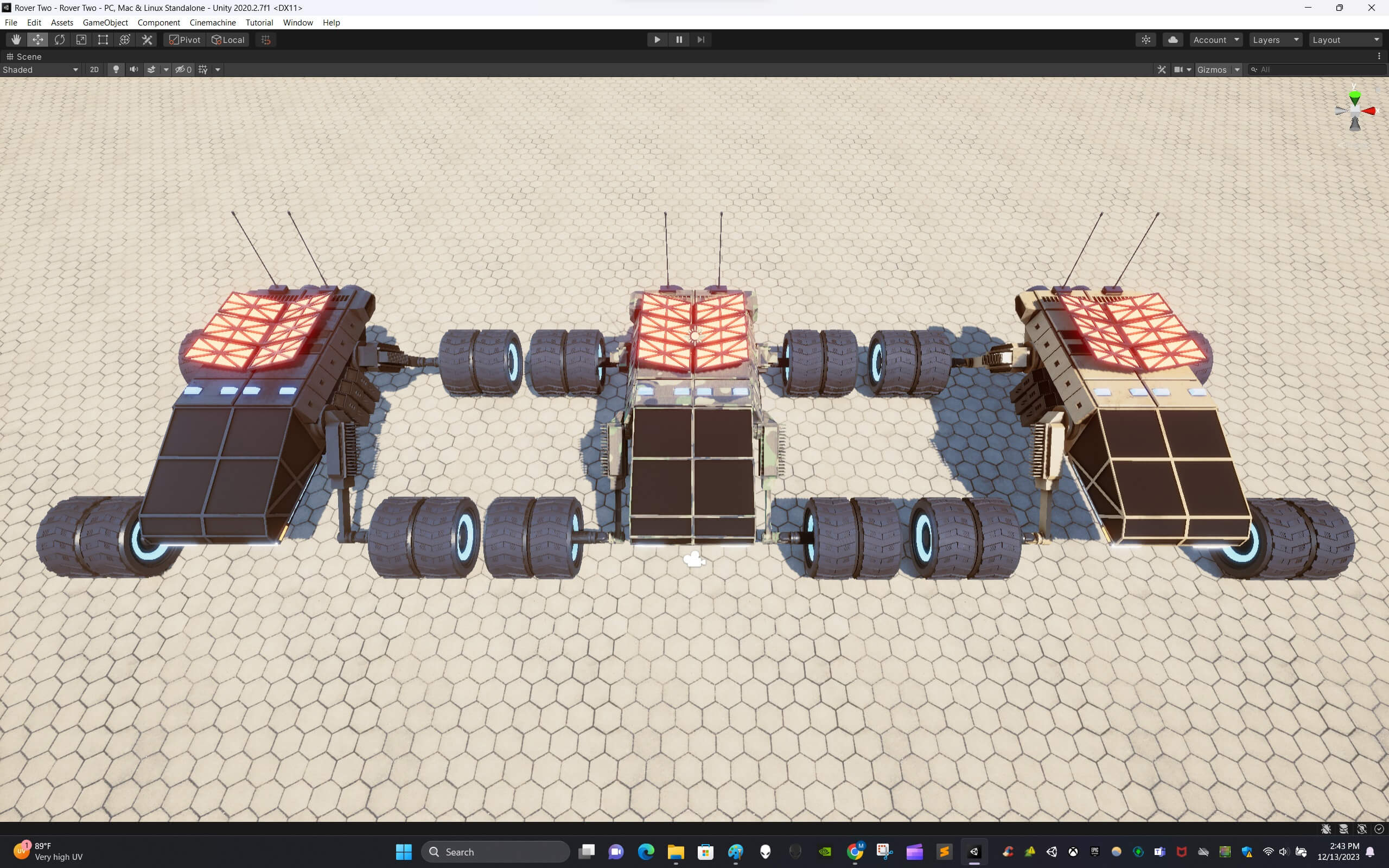 Rover Two Modular - 3D Model by ApuArt