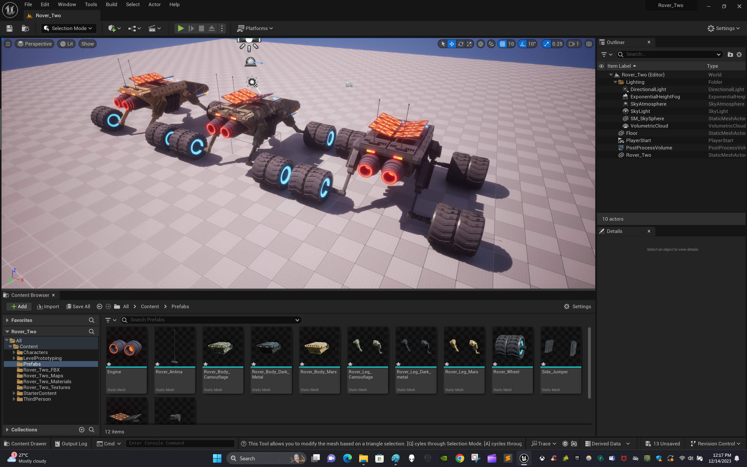 Rover Two Modular - 3D Model by ApuArt