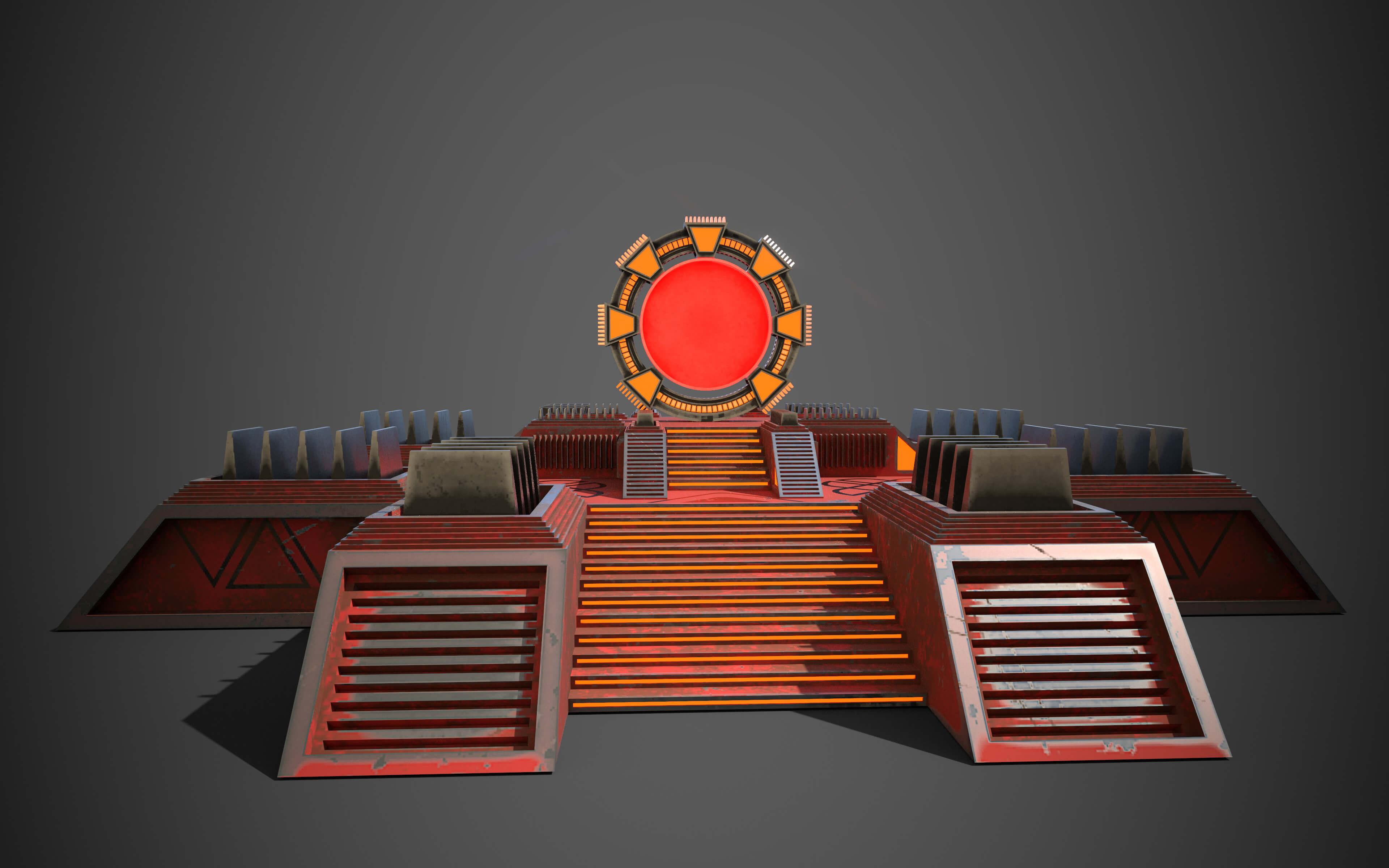 Star Gate Portal One - 3D Model by ApuArt