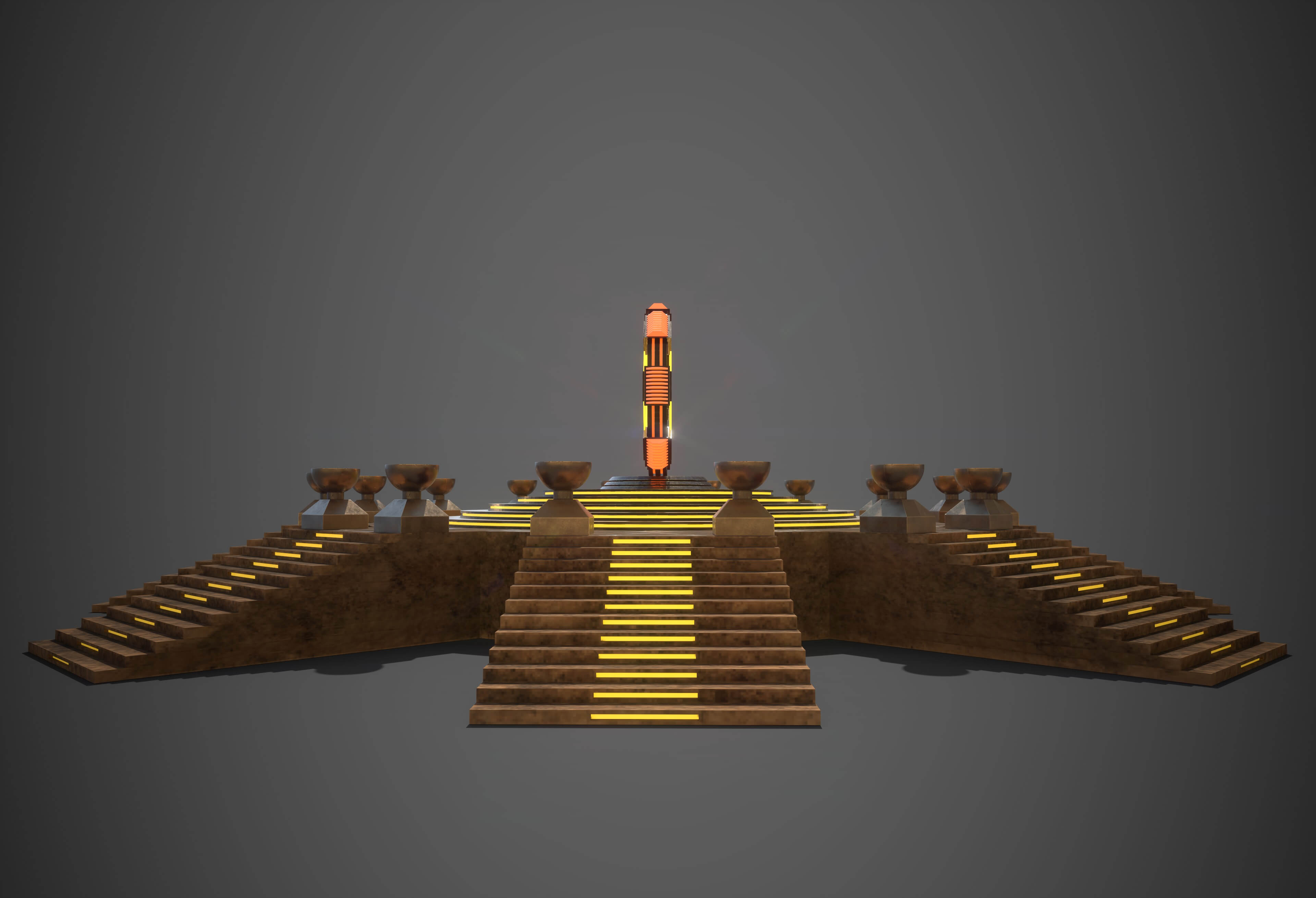 Star Gate Three - 3D Model by ApuArt