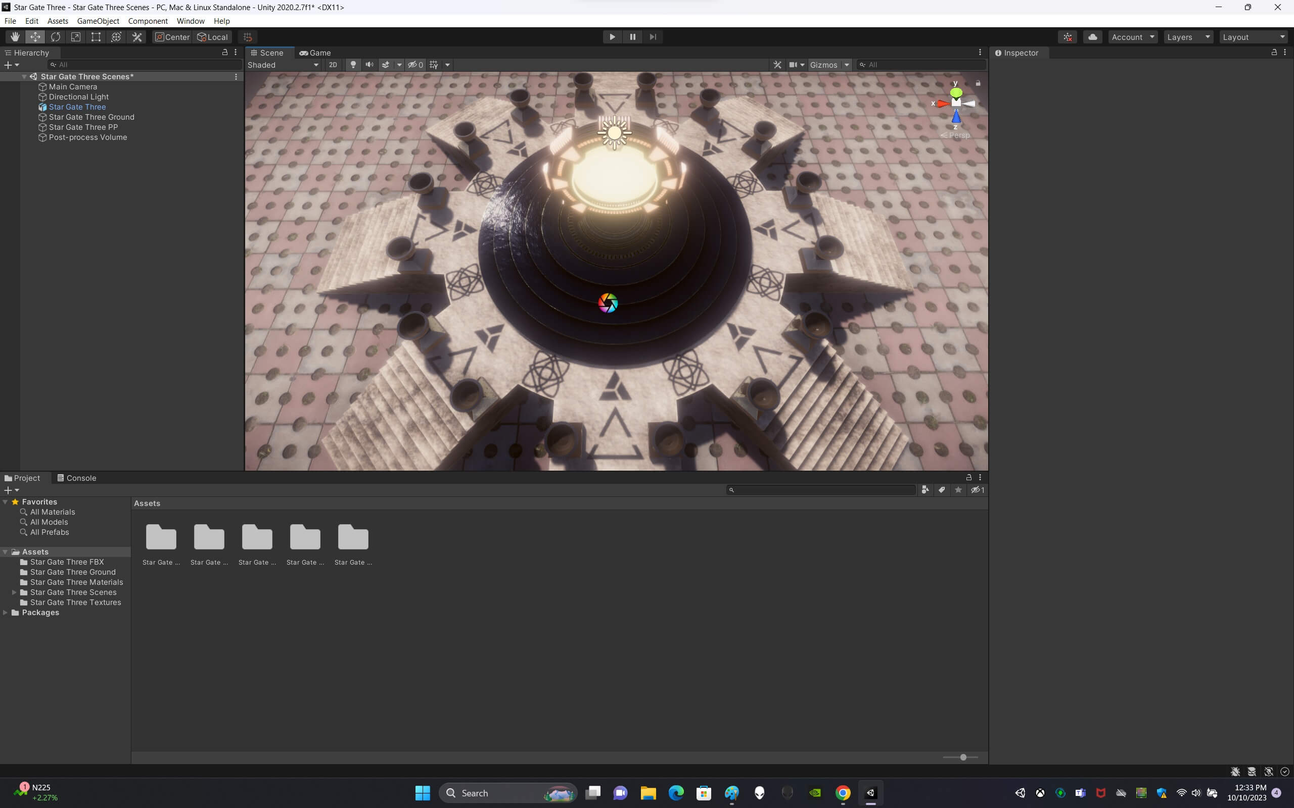 Star Gate Three - 3D Model by ApuArt