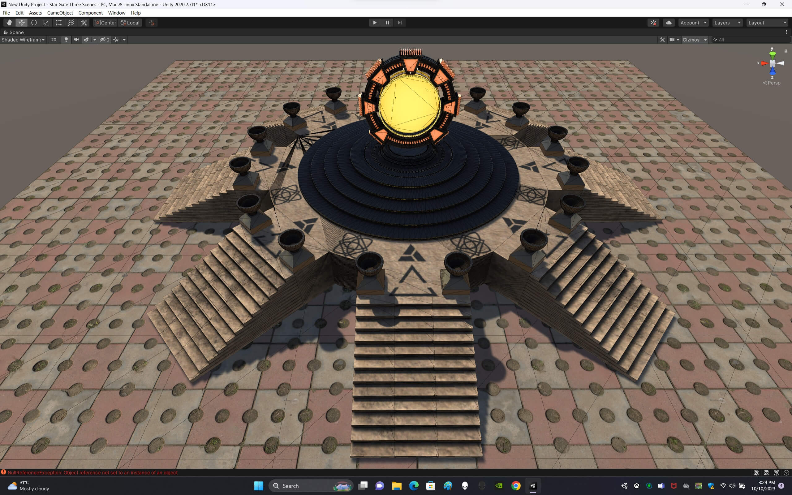 Star Gate Three - 3D Model by ApuArt