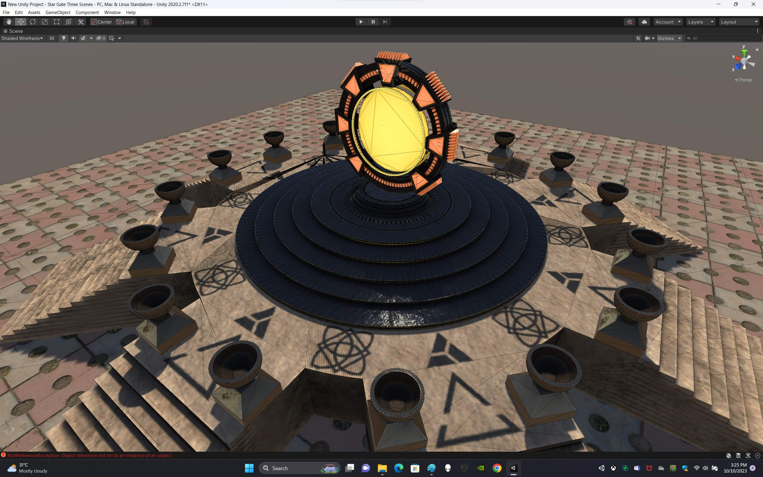 Star Gate Three - 3D Model by ApuArt