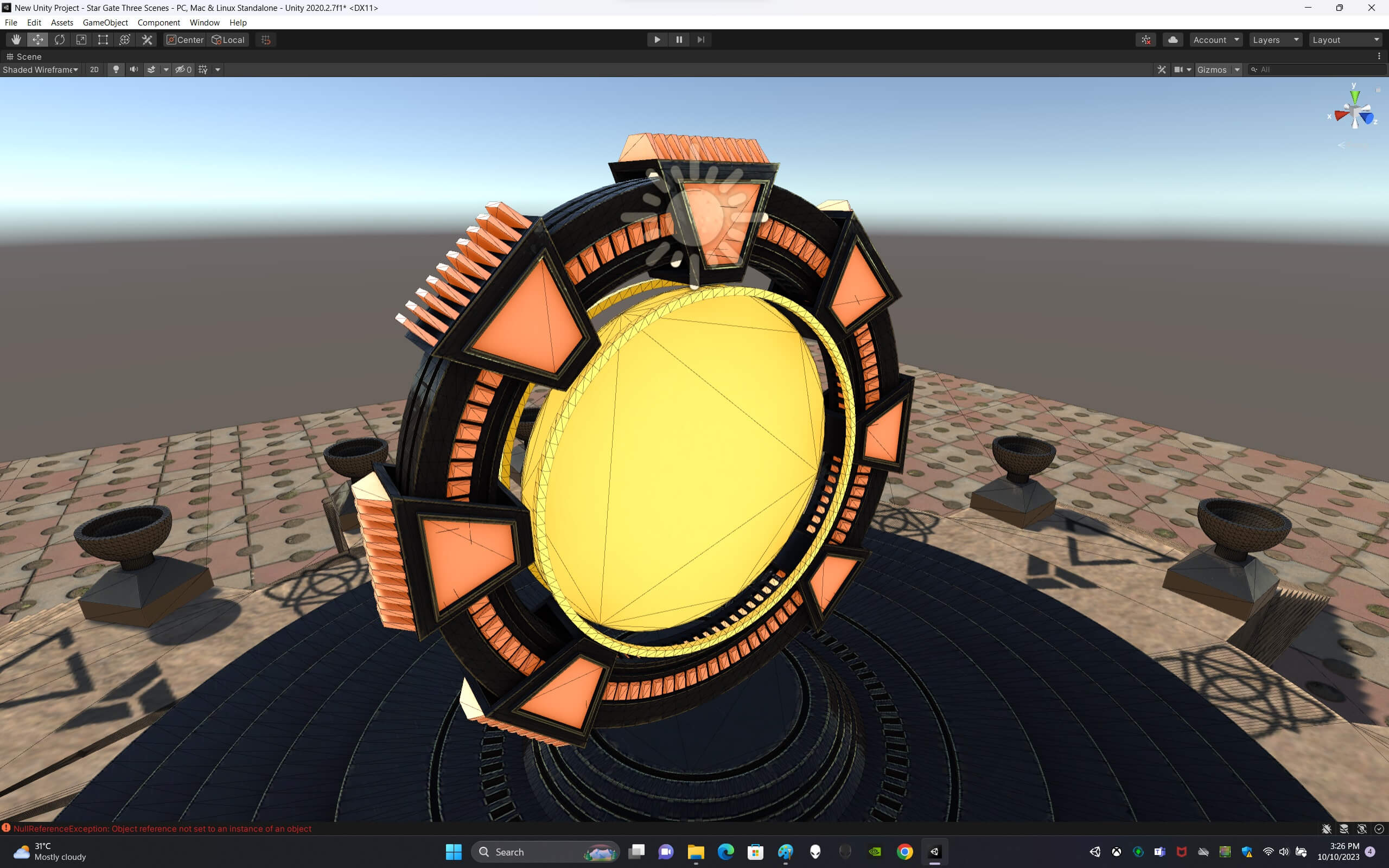 Star Gate Three - 3D Model by ApuArt
