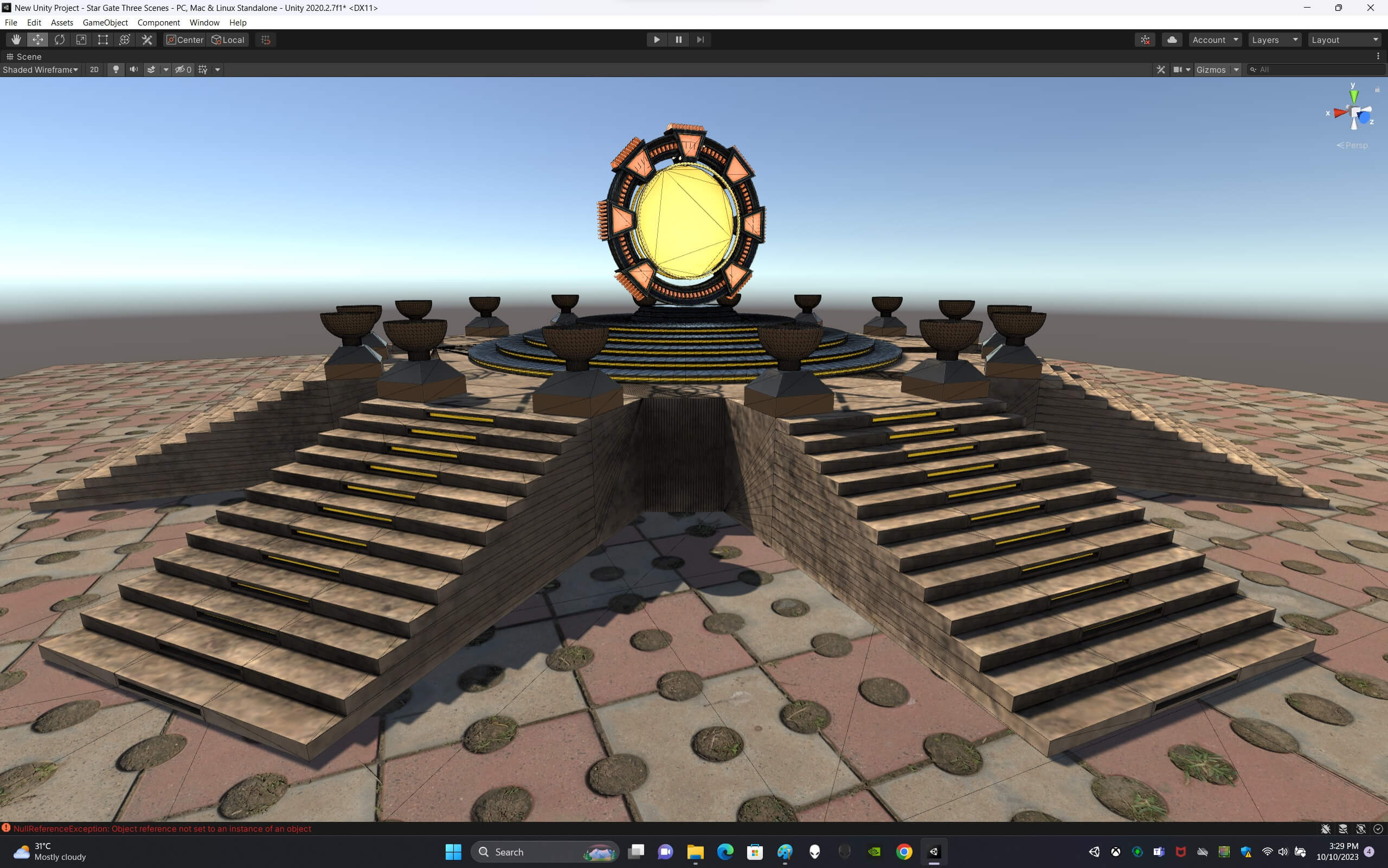 Star Gate Three - 3D Model by ApuArt