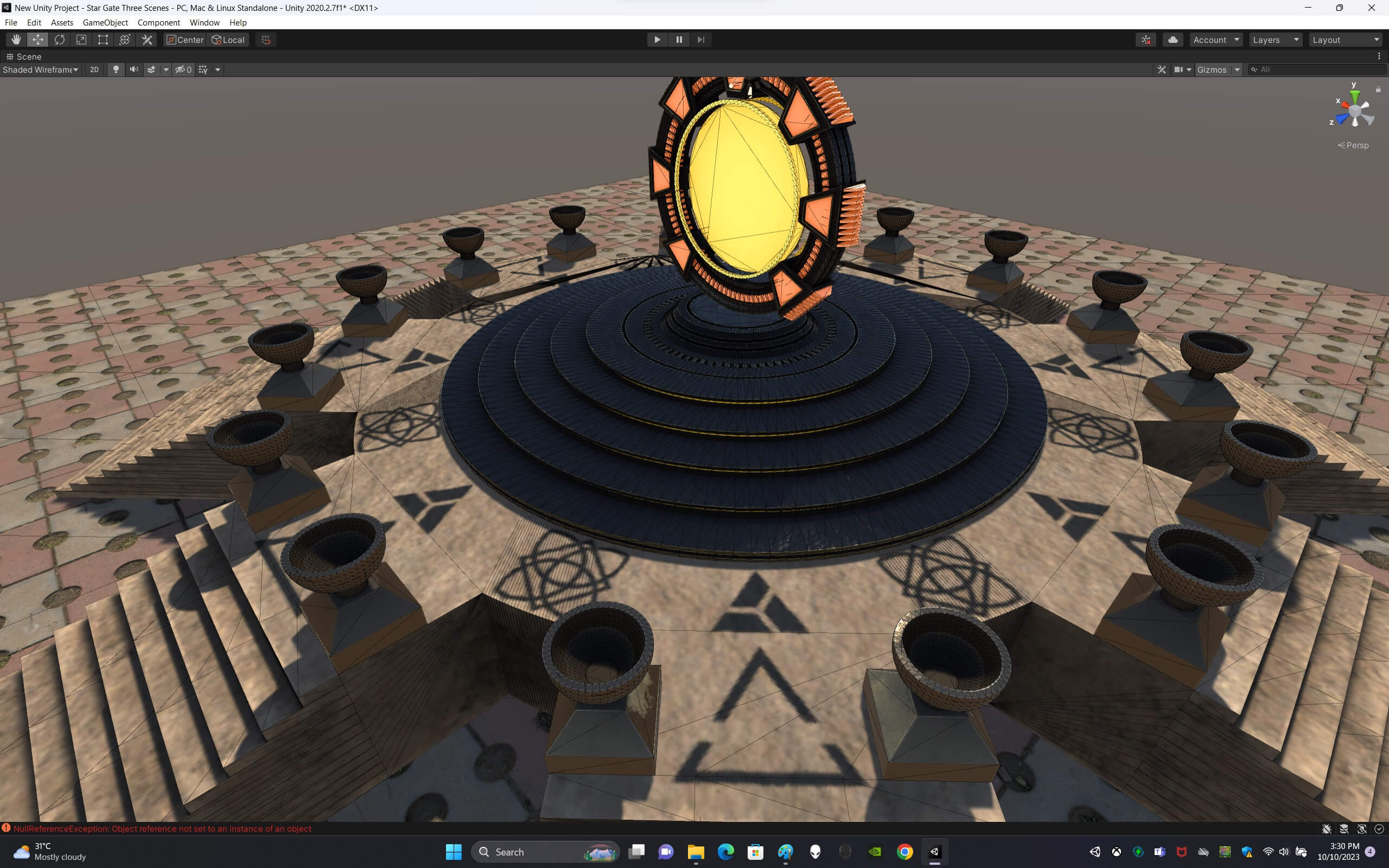 Star Gate Three - 3D Model by ApuArt