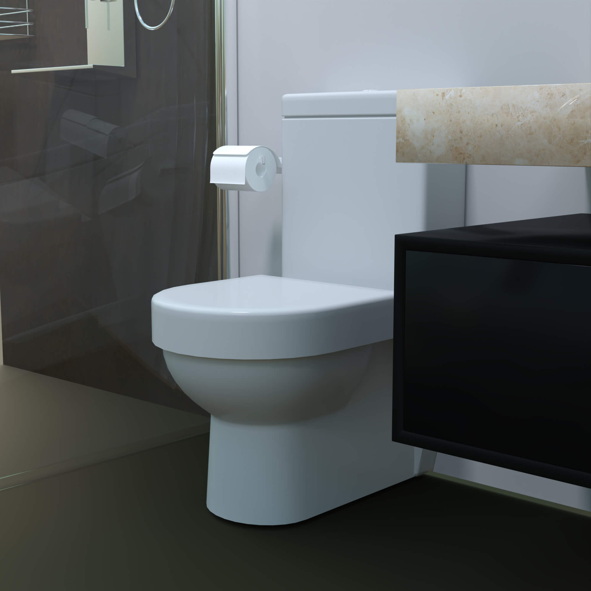 AQ3D Bathroom Model - Daz Content by AQ3D