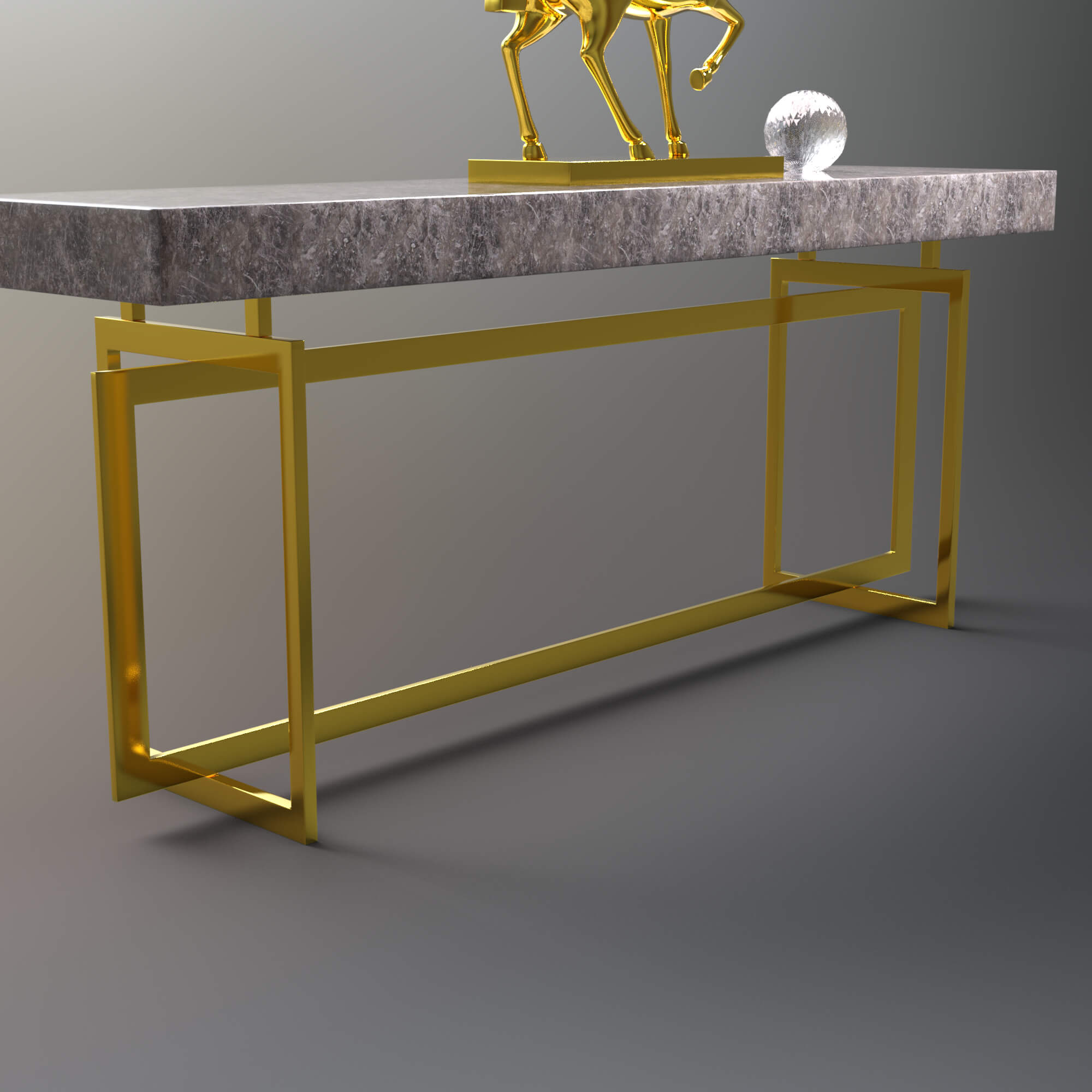AQ3D Console Table - Daz Content by AQ3D