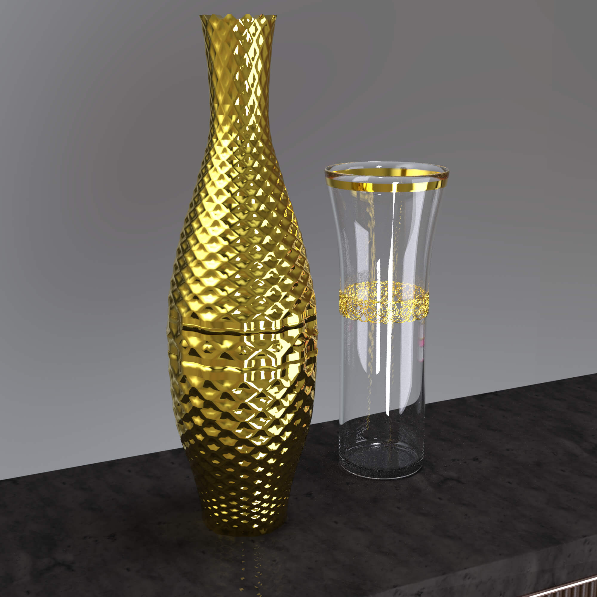 AQ3D Display Cabinet 2 - Daz Content by AQ3D