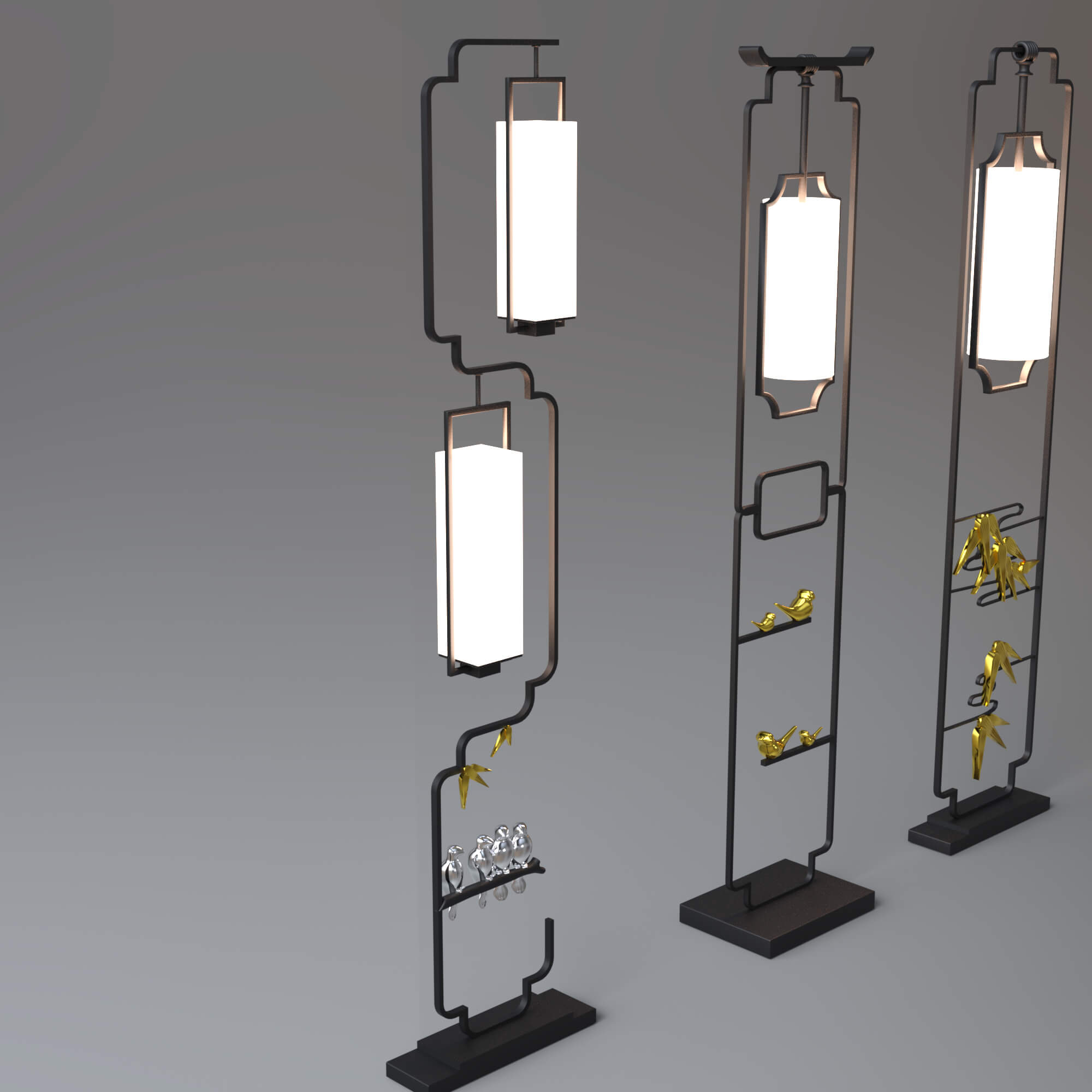 AQ3D Fancy Lamps - Daz Content by AQ3D