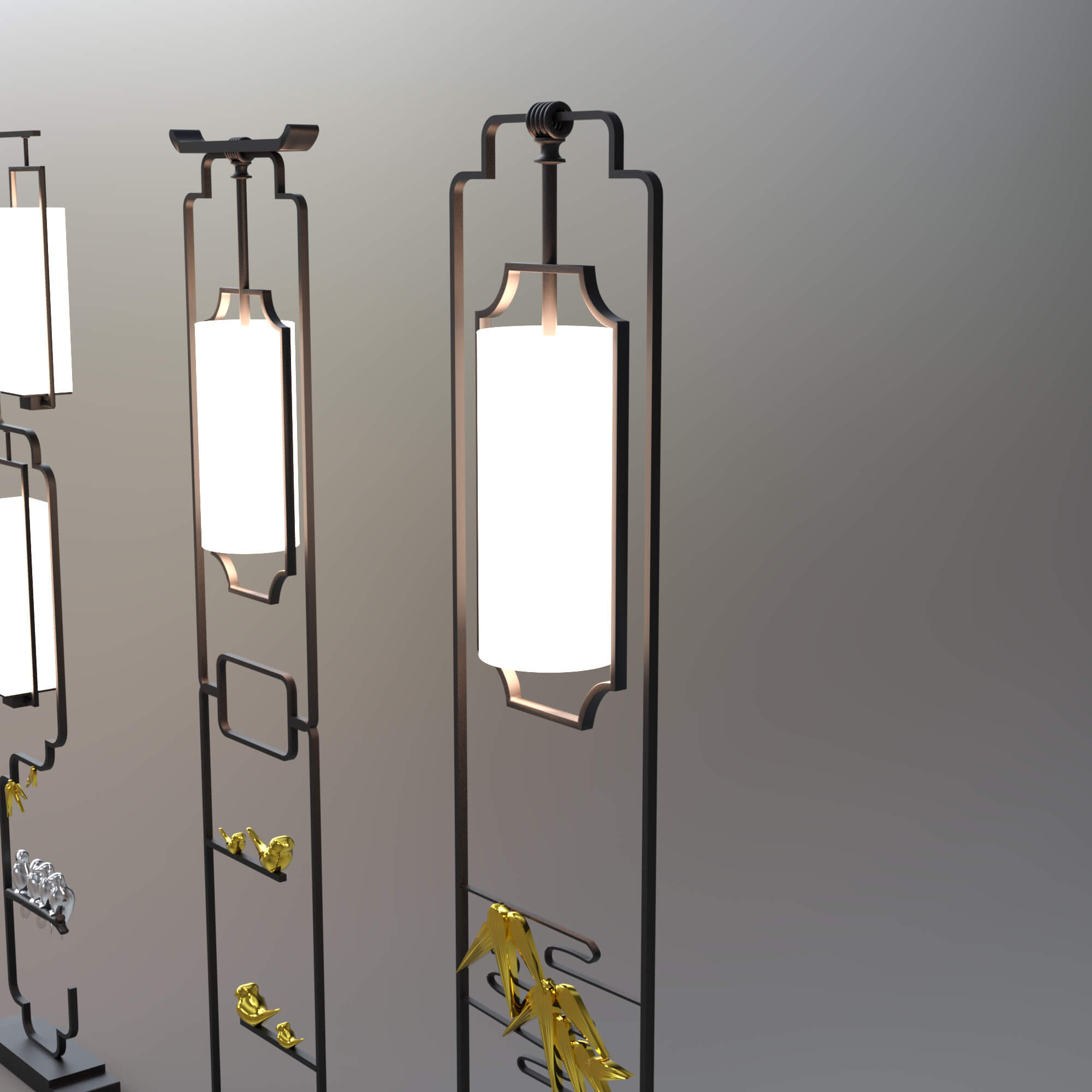 AQ3D Fancy Lamps - Daz Content by AQ3D