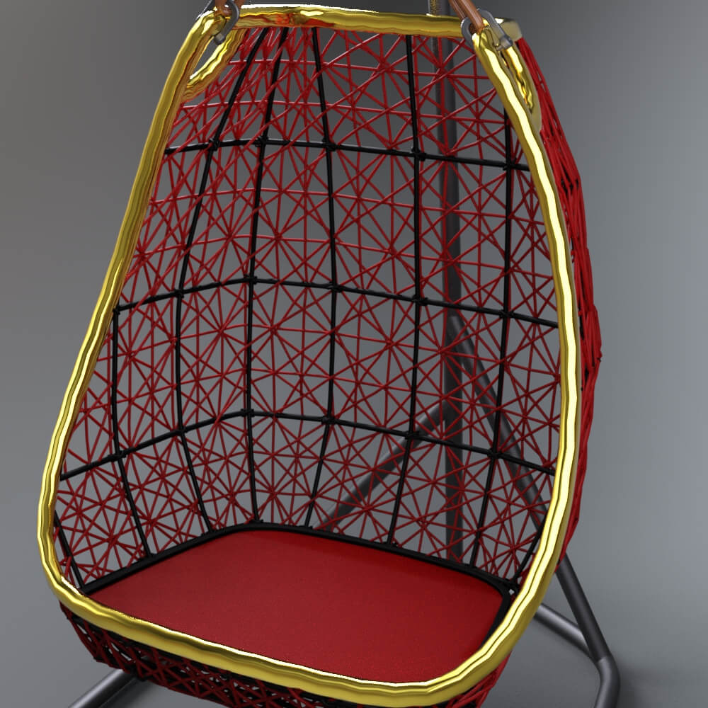 AQ3D Hanging Chair 8 - Daz Content by AQ3D