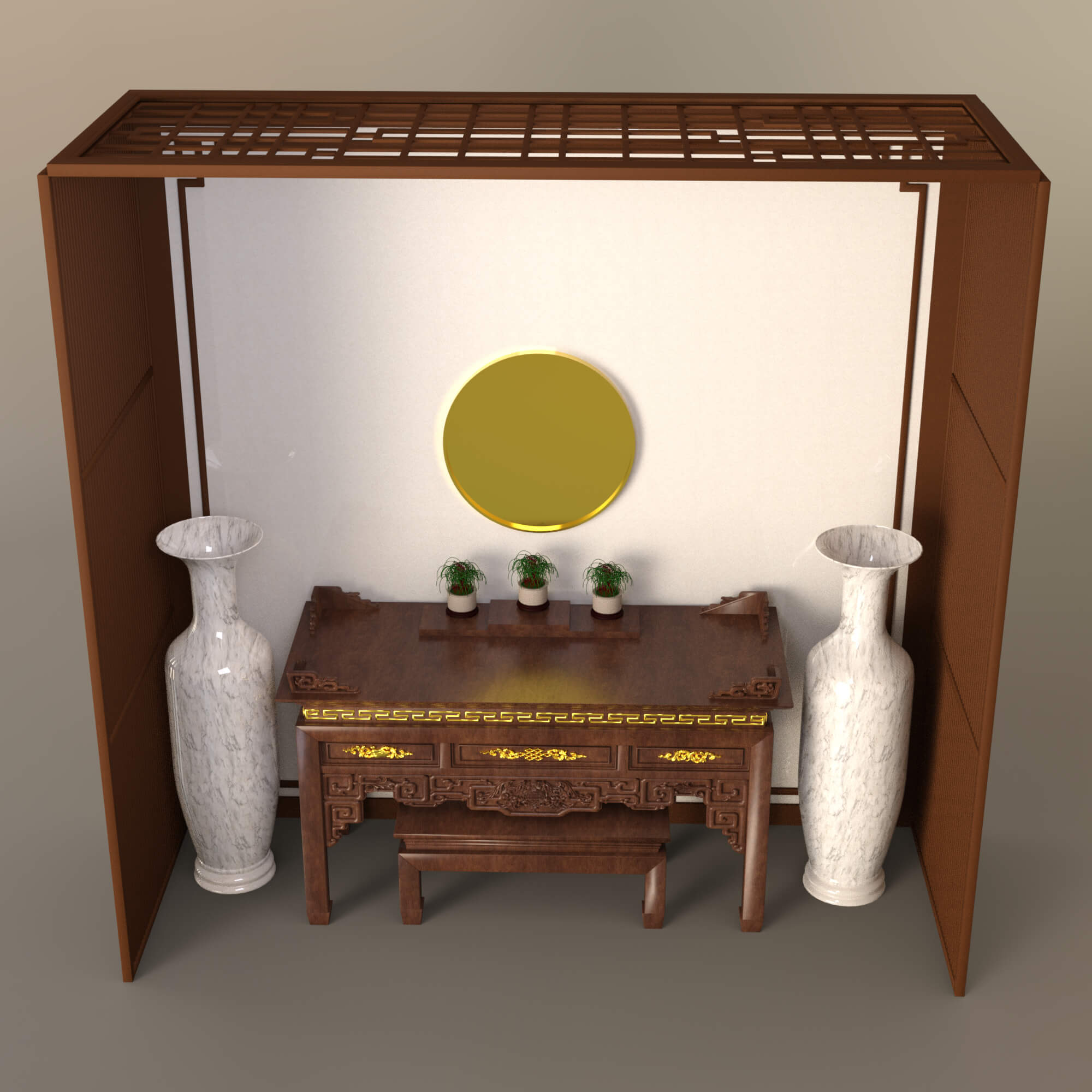 AQ3D Master Altar Model - Daz Content by AQ3D