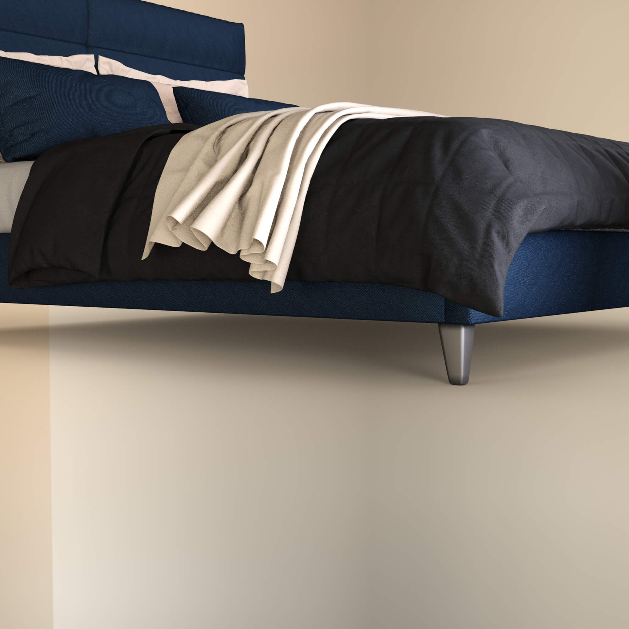 AQ3D Master Bed 19 - Daz Content by AQ3D