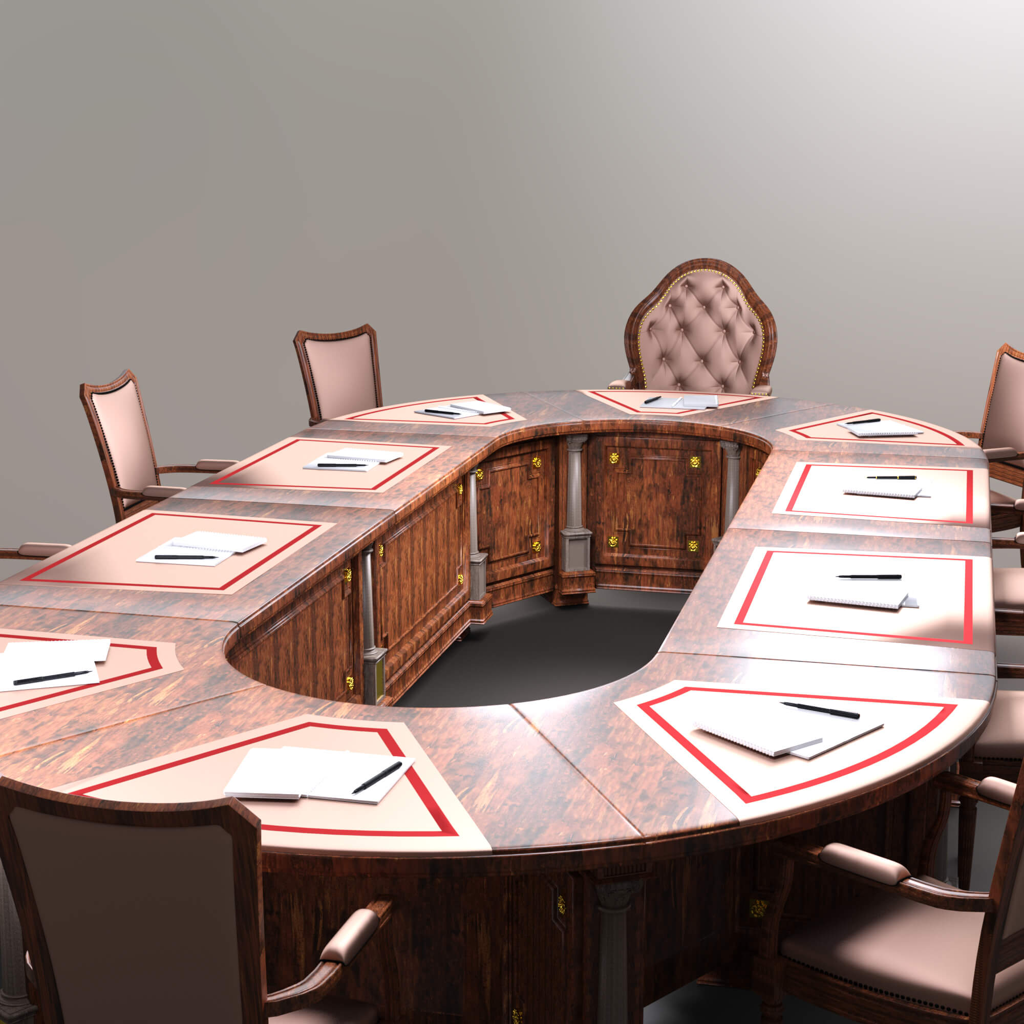 AQ3D Master Conference Table - Daz Content by AQ3D