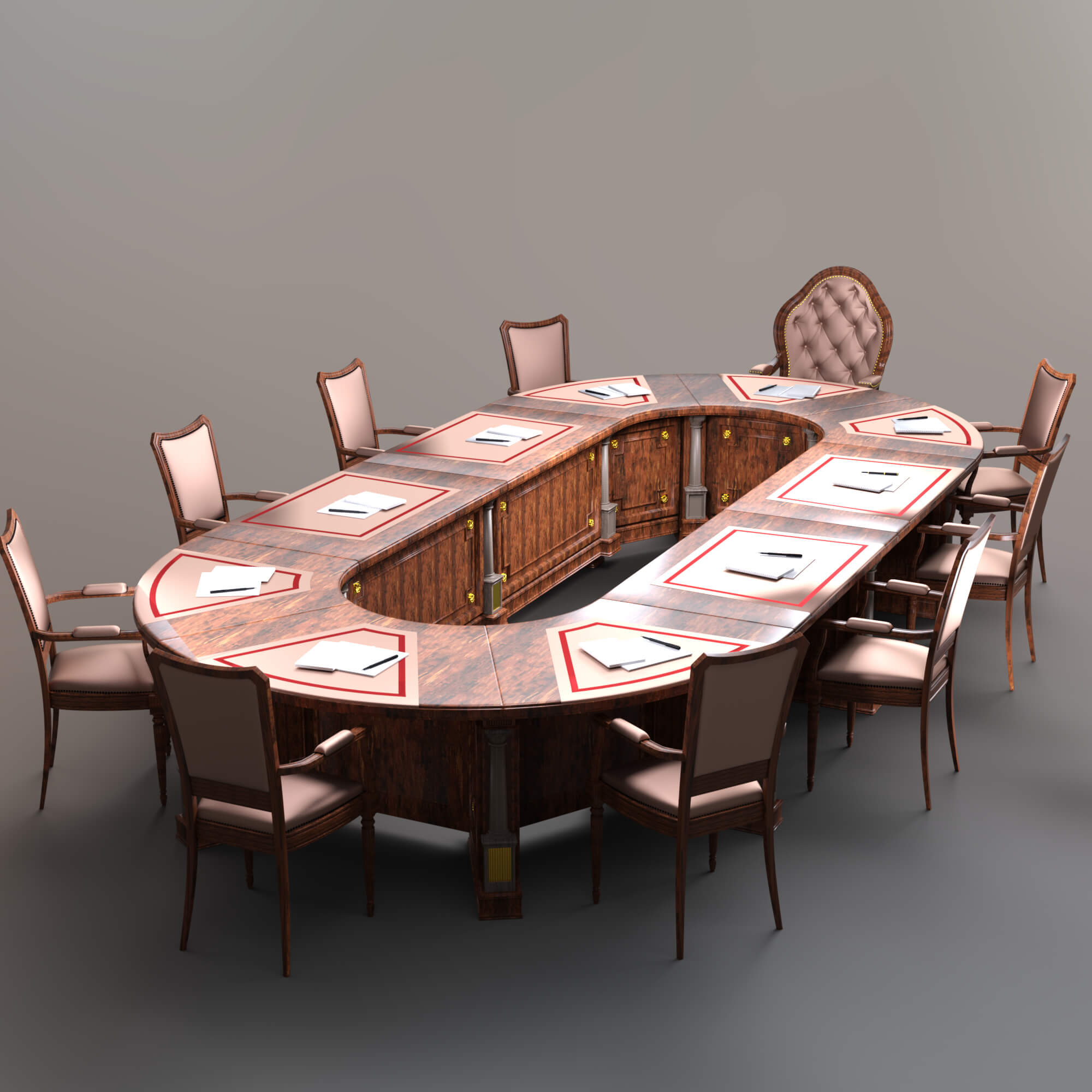 AQ3D Master Conference Table - Daz Content by AQ3D