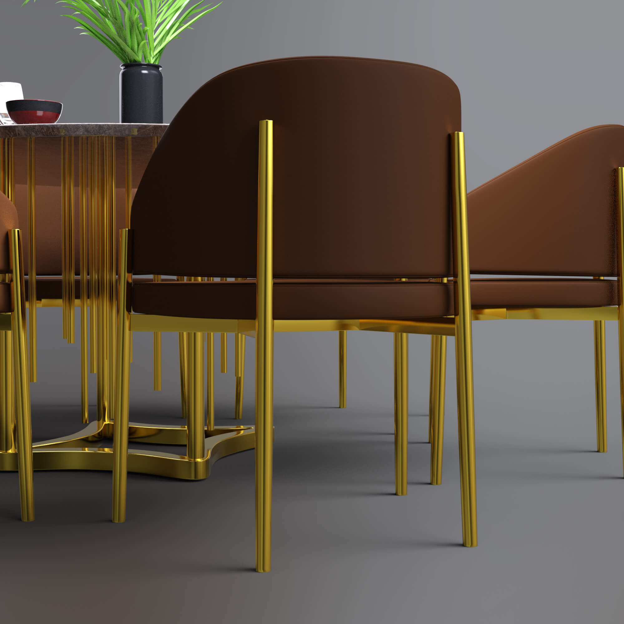 AQ3D Master Dining Table 3 - Daz Content by AQ3D