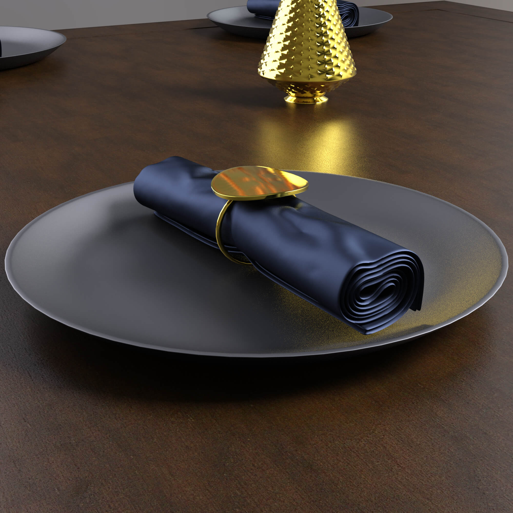 AQ3D Master Dining Table 5 - Daz Content by AQ3D