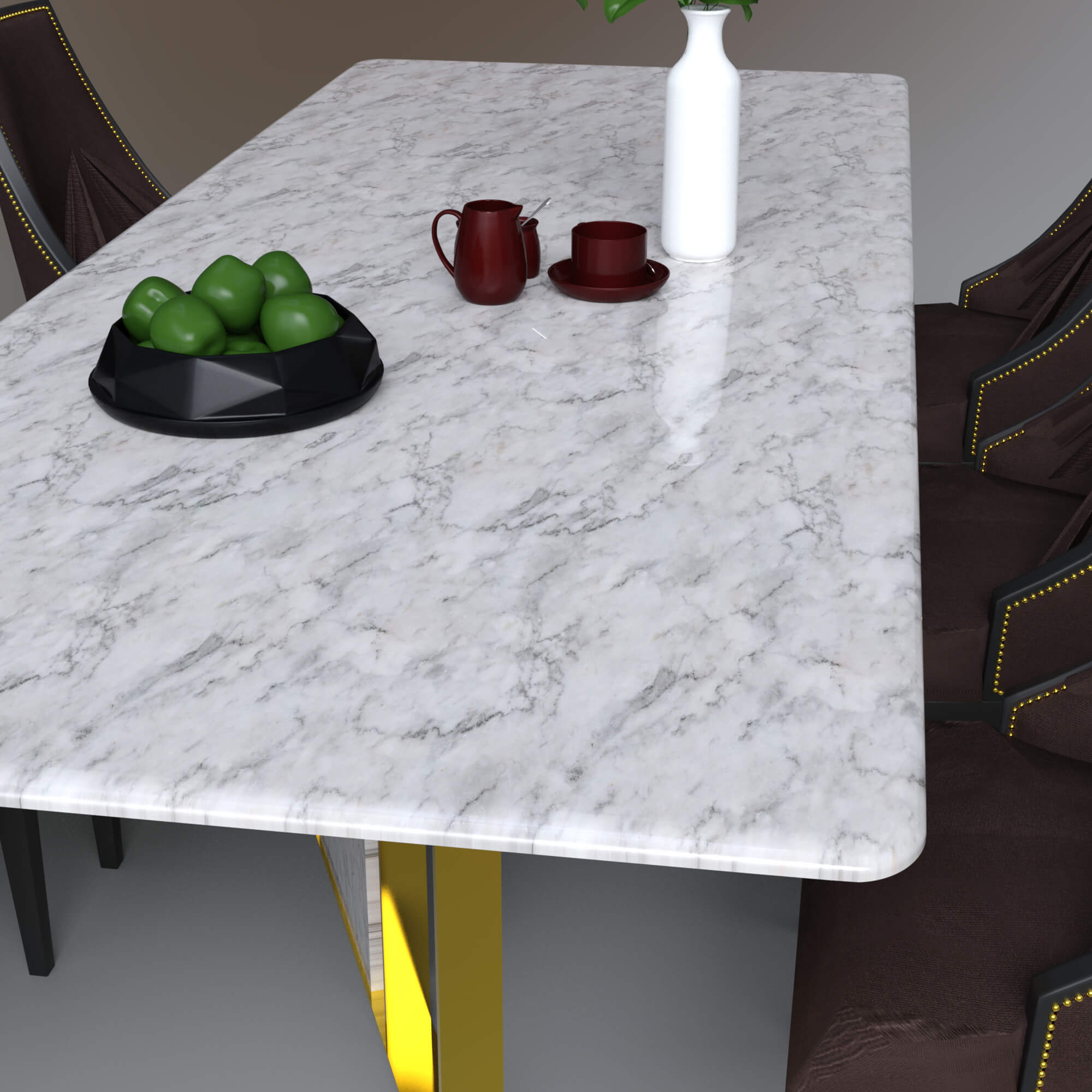 AQ3D Master Dining Table - Daz Content by AQ3D