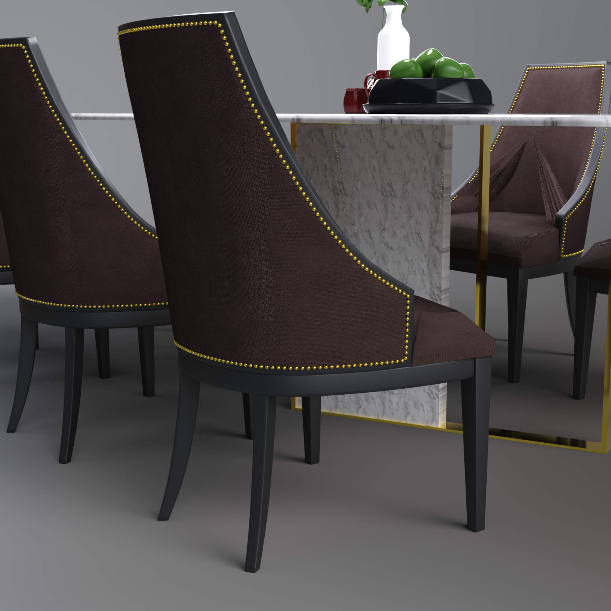 AQ3D Master Dining Table - Daz Content by AQ3D