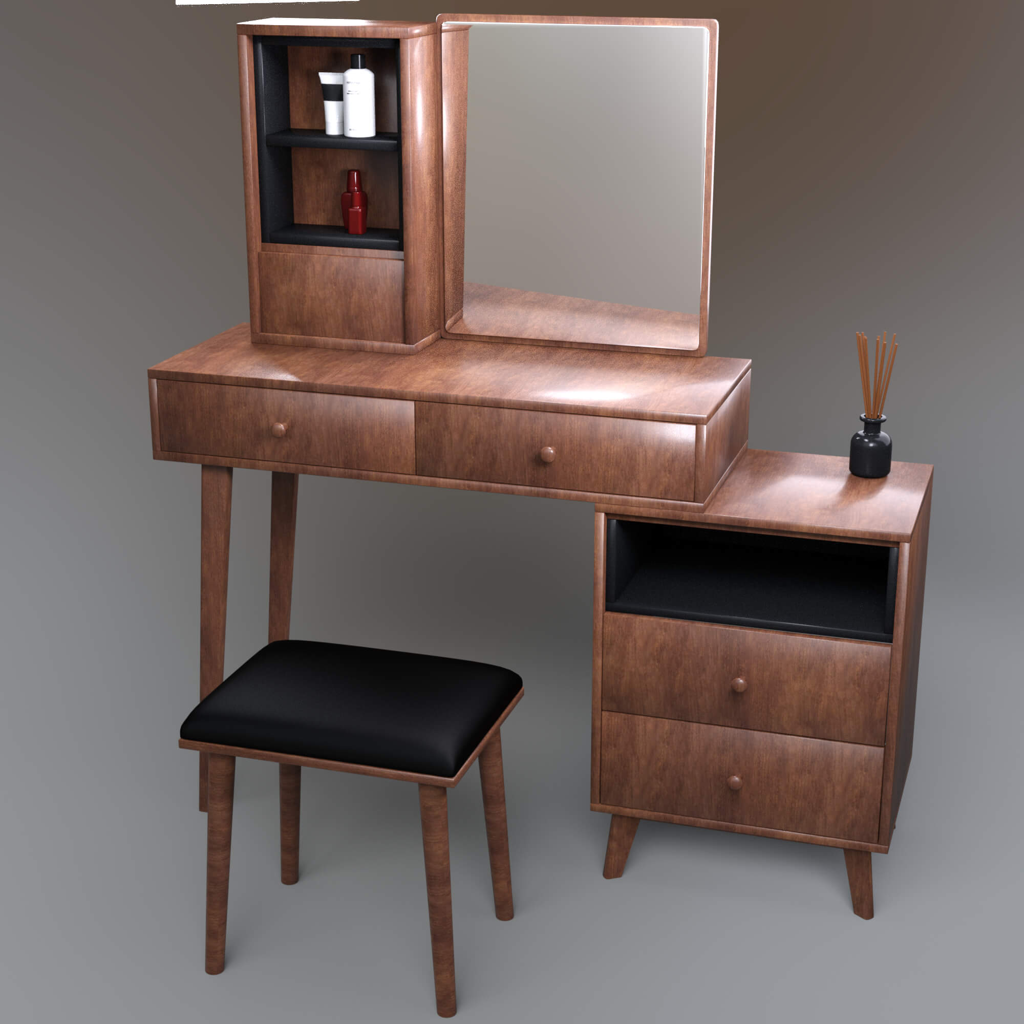 AQ3D Master Dressing Table 2 - Daz Content by AQ3D