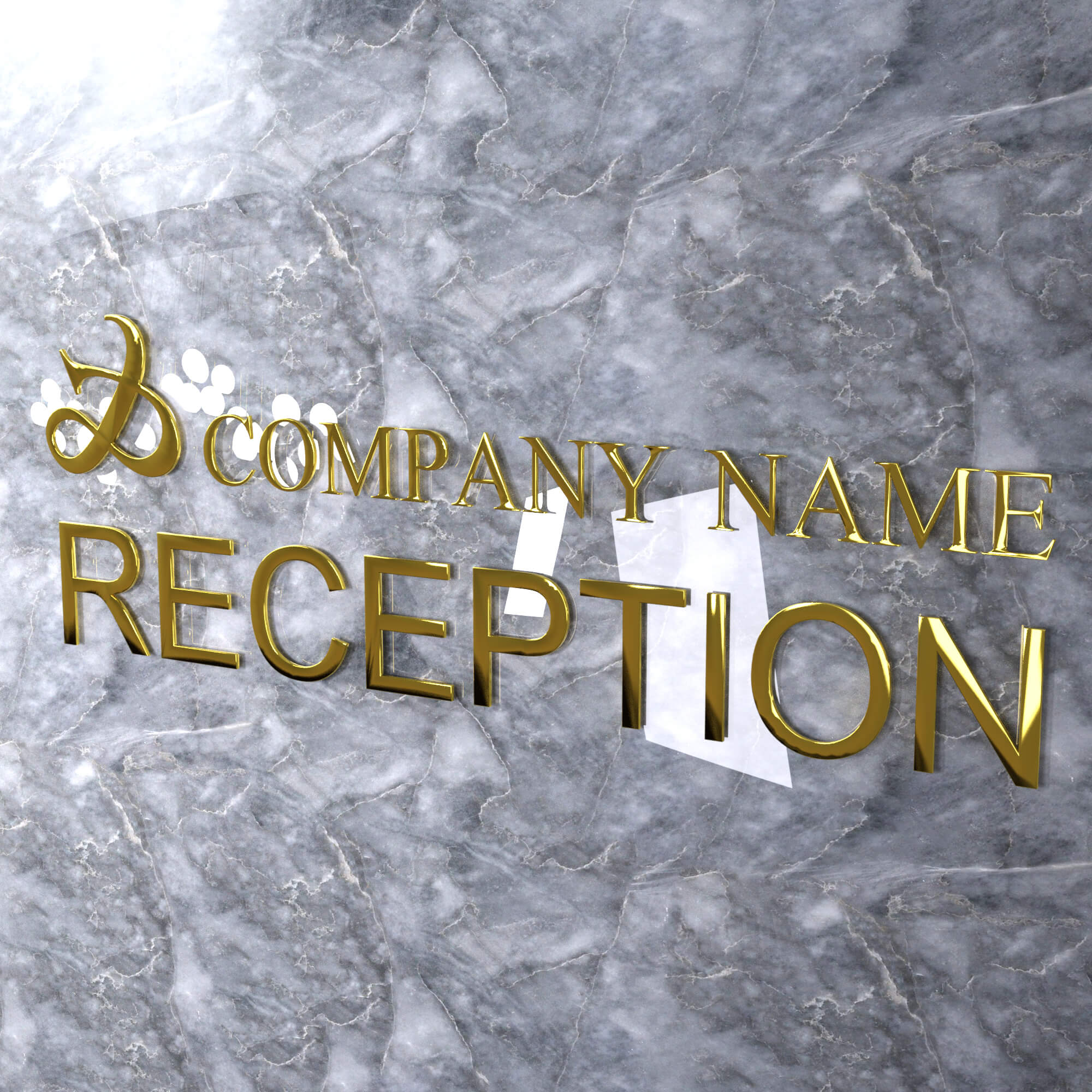 AQ3D Master Reception Desk 2 - Daz Content by AQ3D