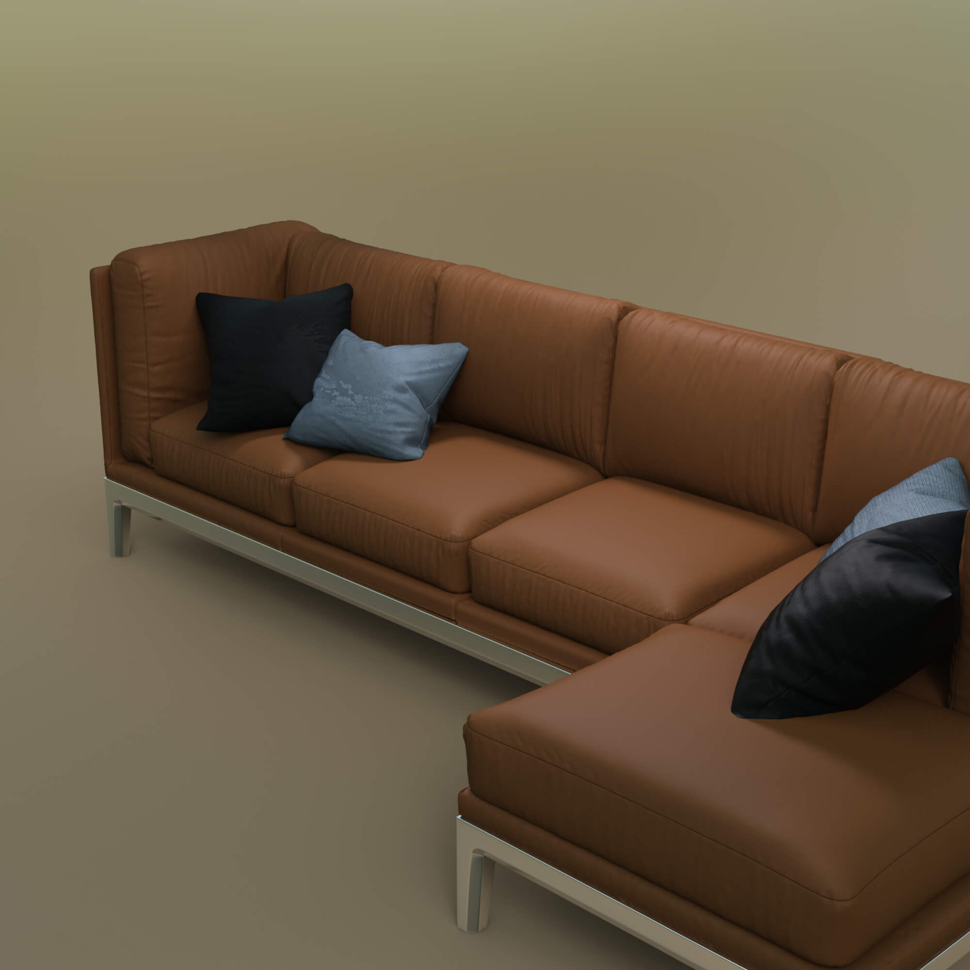 AQ3D Master Sofa 9 - Daz Content by AQ3D