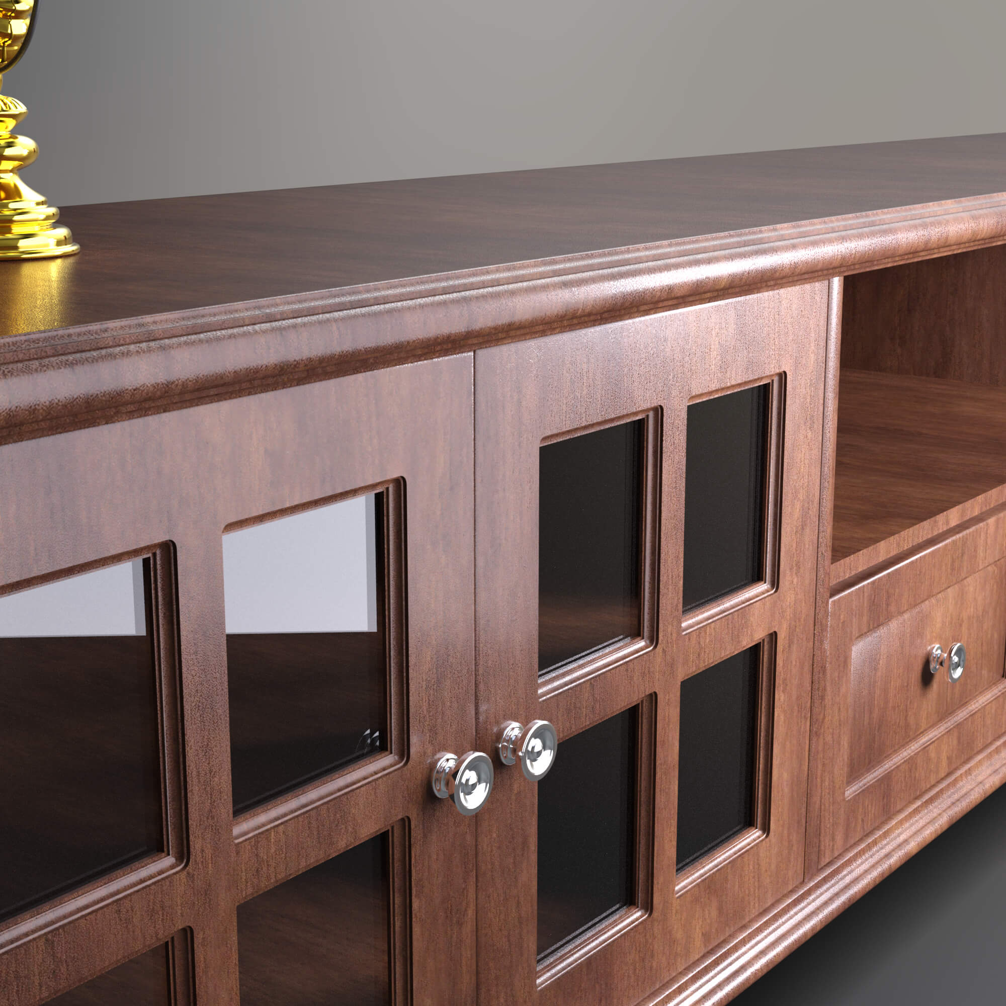 AQ3D Master TV Cabinet - Daz Content by AQ3D