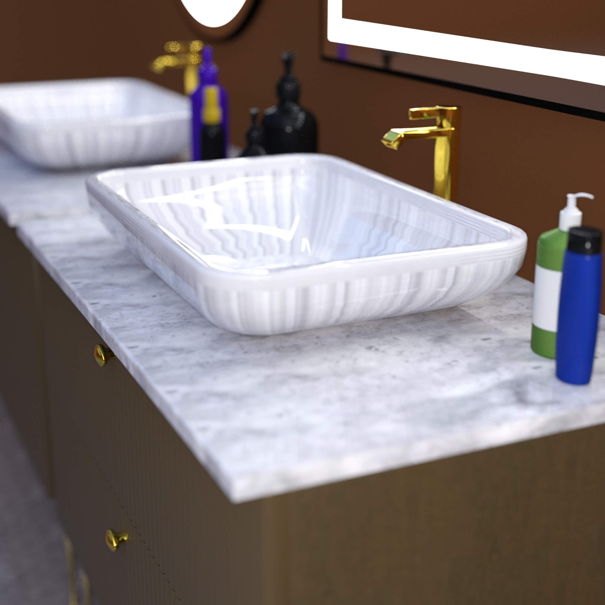 AQ3D Master Wash Basin - Daz Content by AQ3D