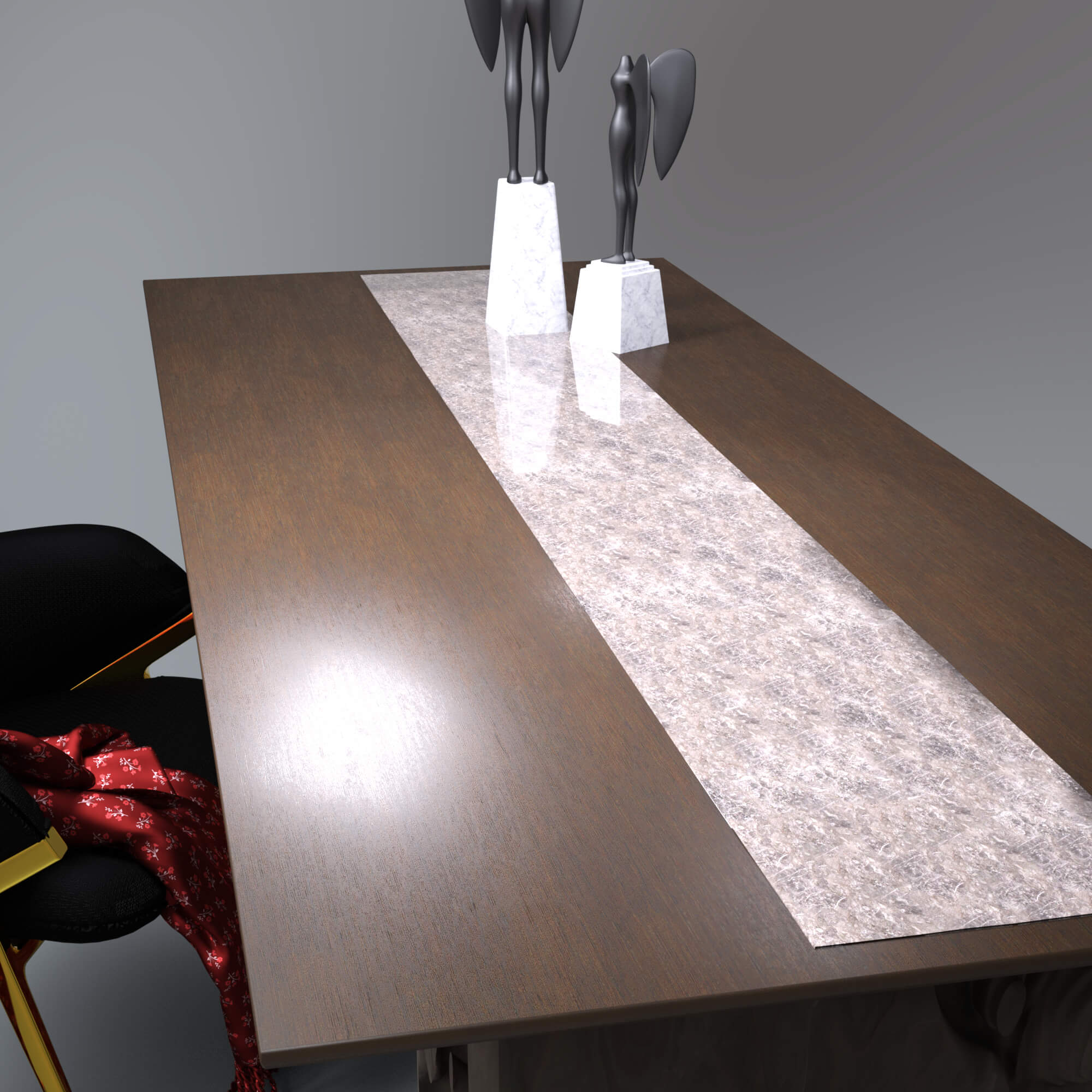 AQ3D Office Work Table 2 - Daz Content by AQ3D