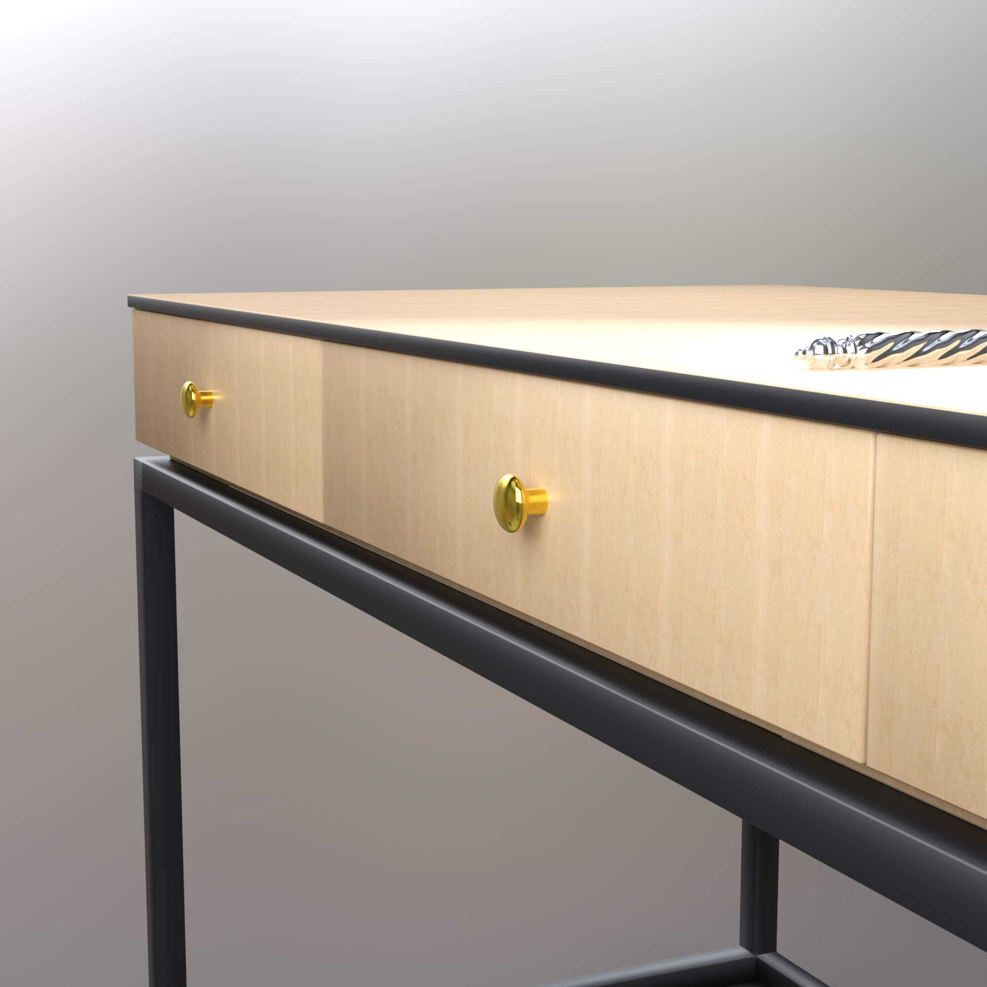 AQ3D Office Work Table 4 - Daz Content by AQ3D