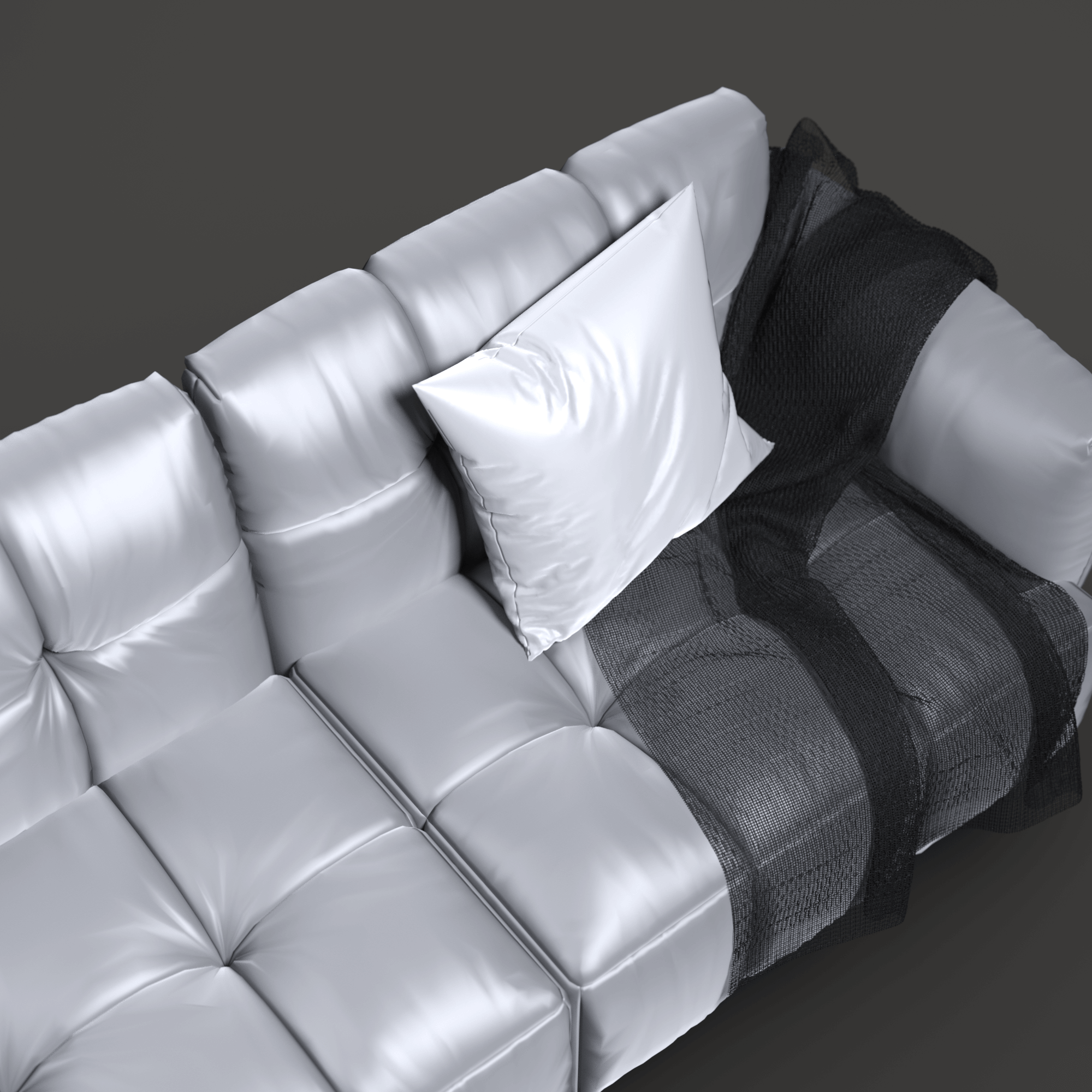 AQ3D Master Sofa 3D Render, Digital Art by AQ3D
