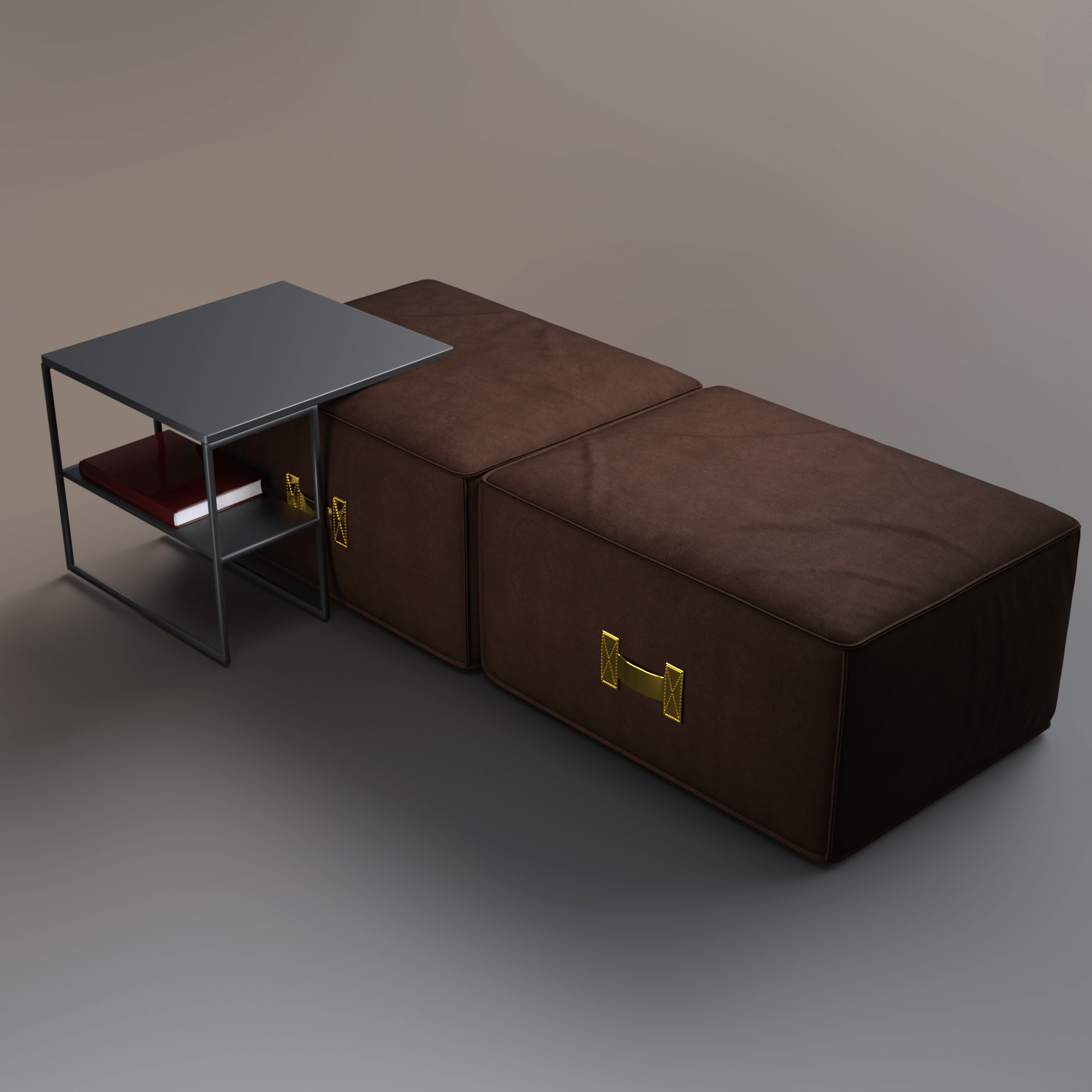 AQ3D Master Stool 11 3D Render, Digital Art by AQ3D