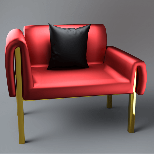 Comfort Chair 31 3D Render | RenderHub Gallery