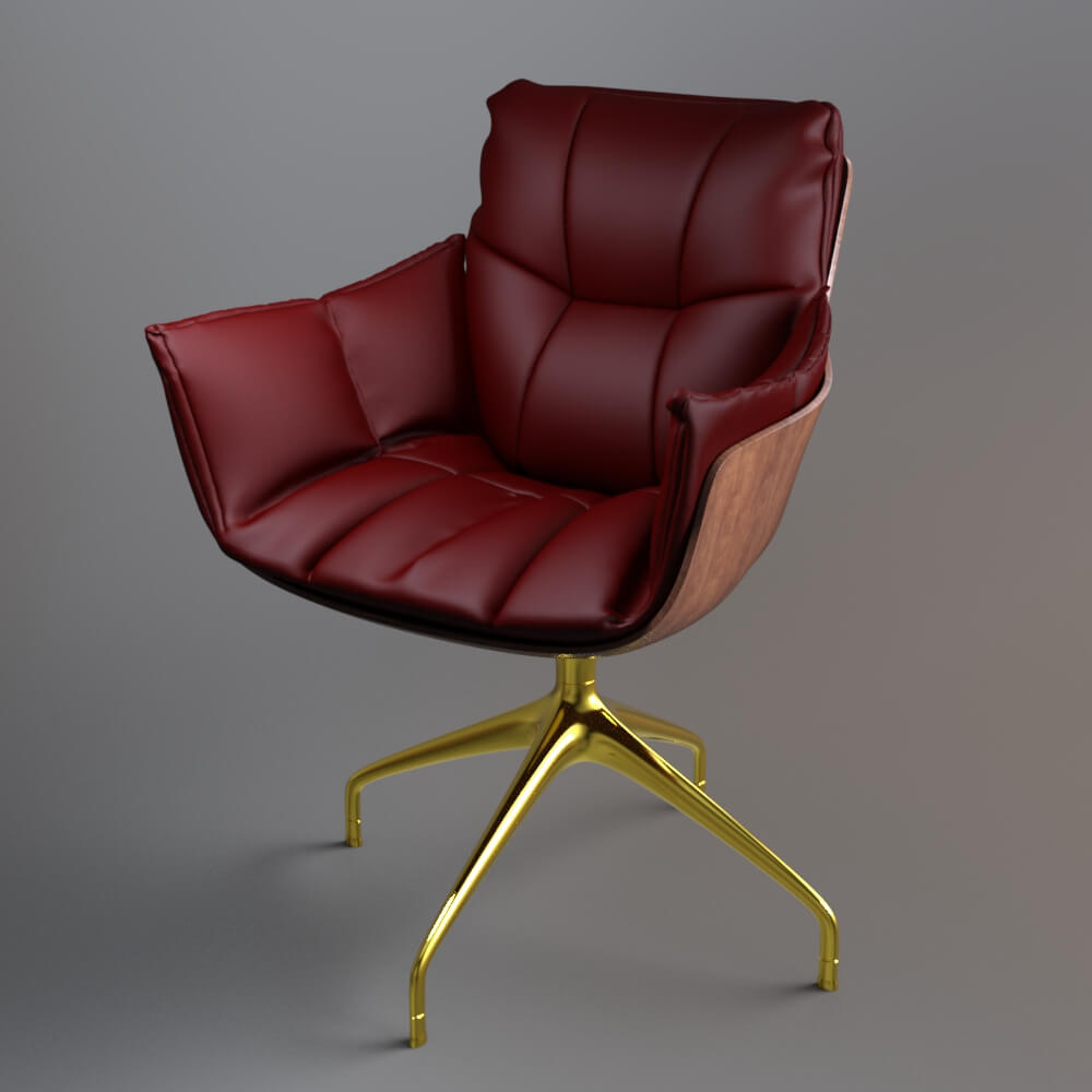 Comfort Chair 94 3D Render, Digital Art by AQ3D
